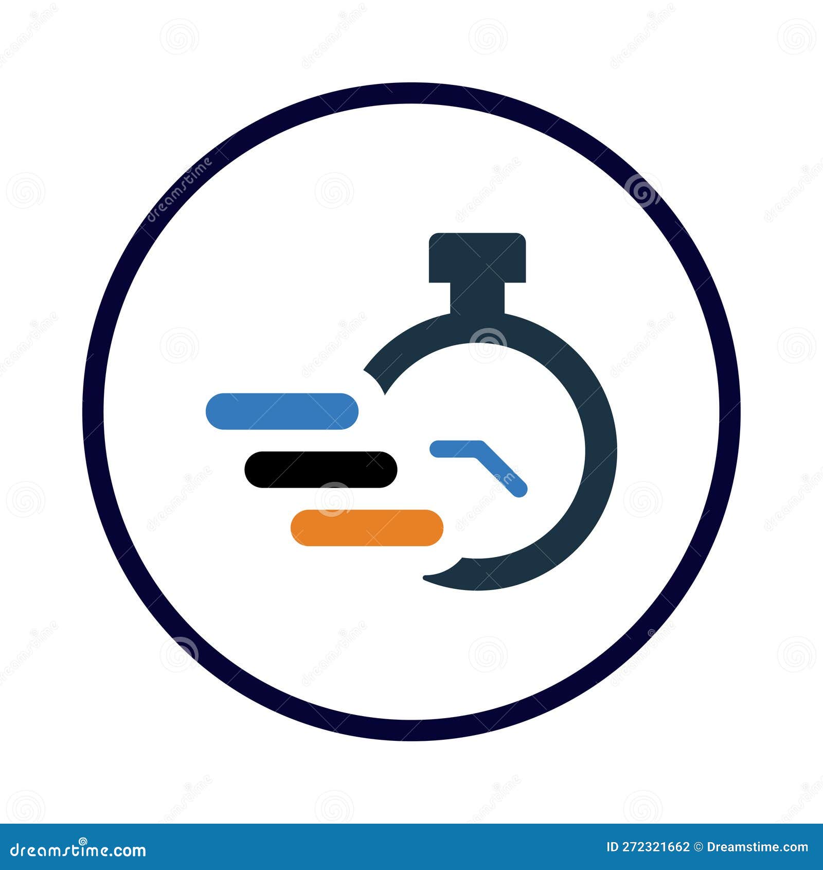Stopwatch, Fast, Fast Stopwatch Icon Stock Vector - Illustration of ...