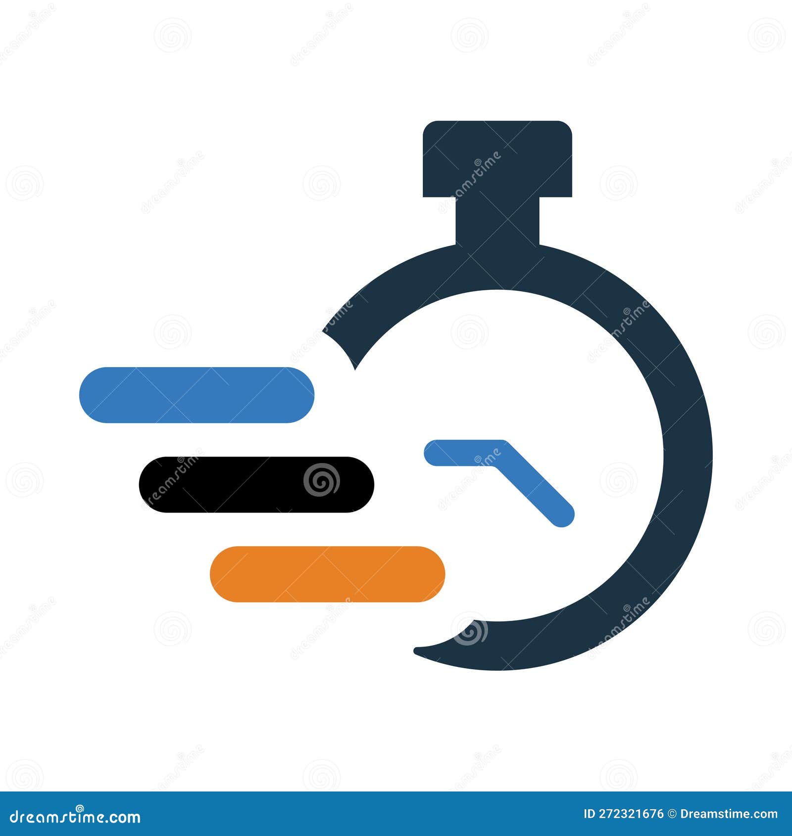 Stopwatch, Fast, Fast Stopwatch Icon Stock Vector - Illustration of ...