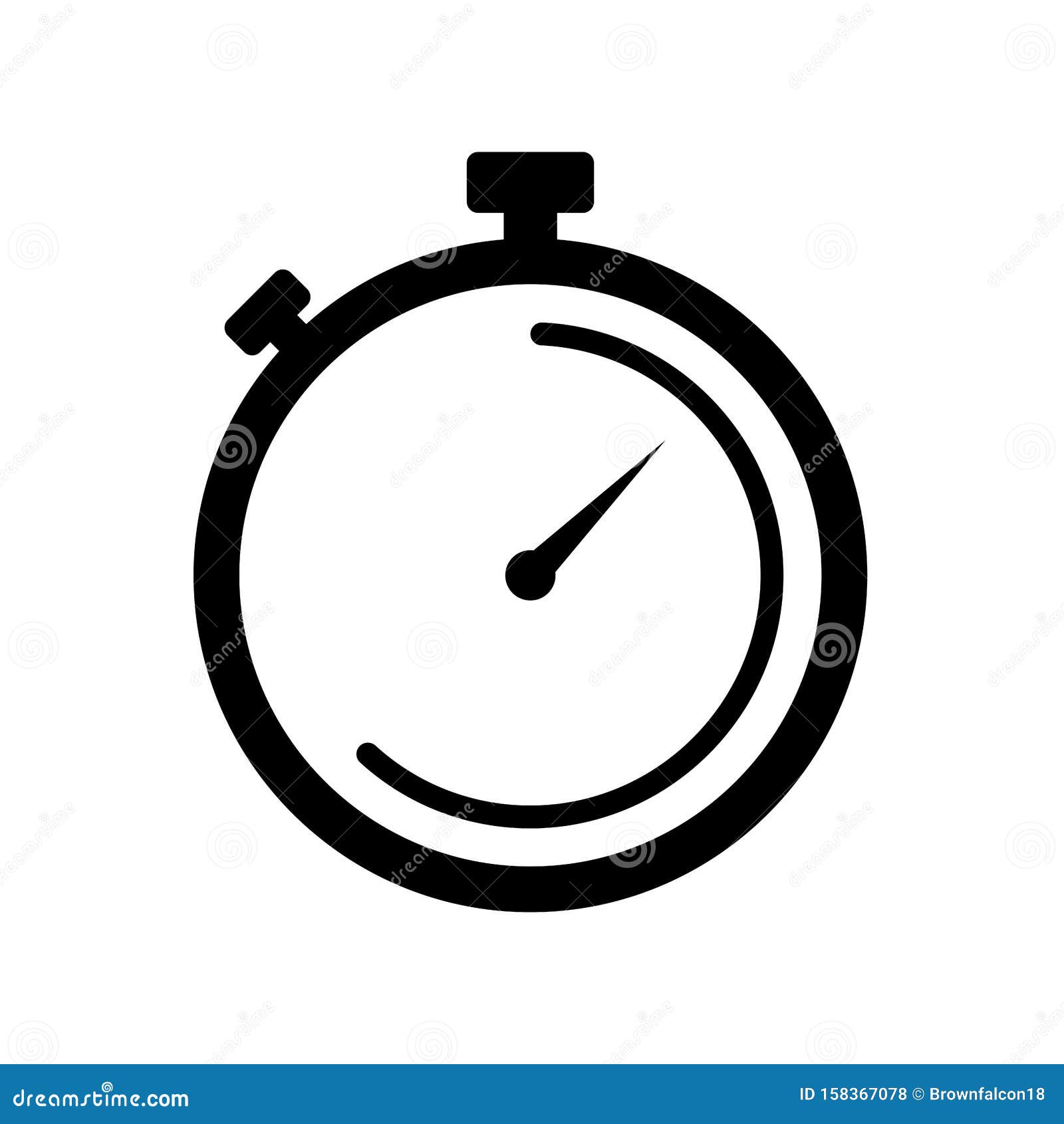 Stopwatch Icon Flat Vector Illustration Design Stock Vector ... Stopwatch Icon Flat Vector Illustration Design Stock Vector ...