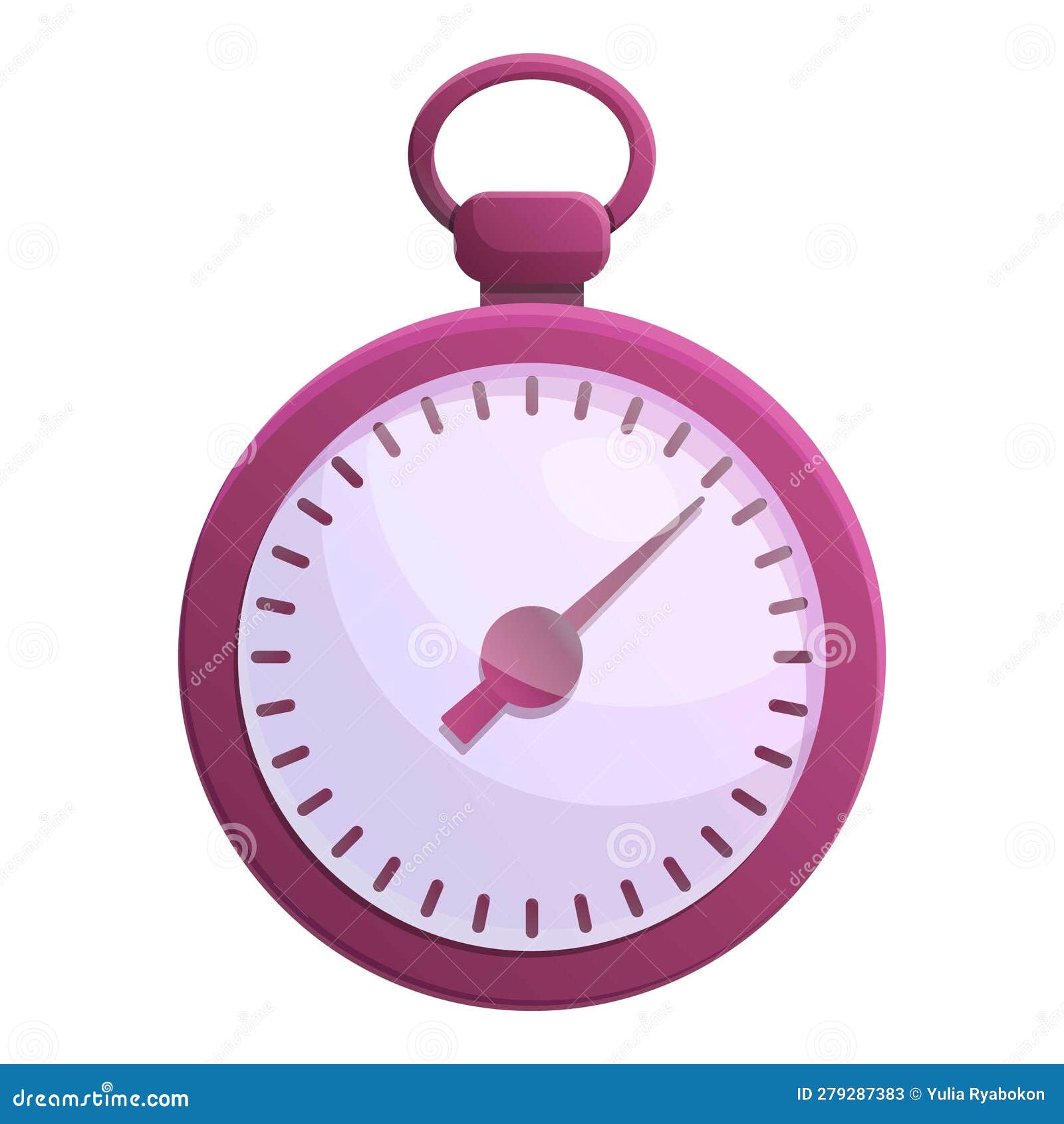 Stopwatch Interval Icon Cartoon Vector. Timer Clock Stock Vector ...