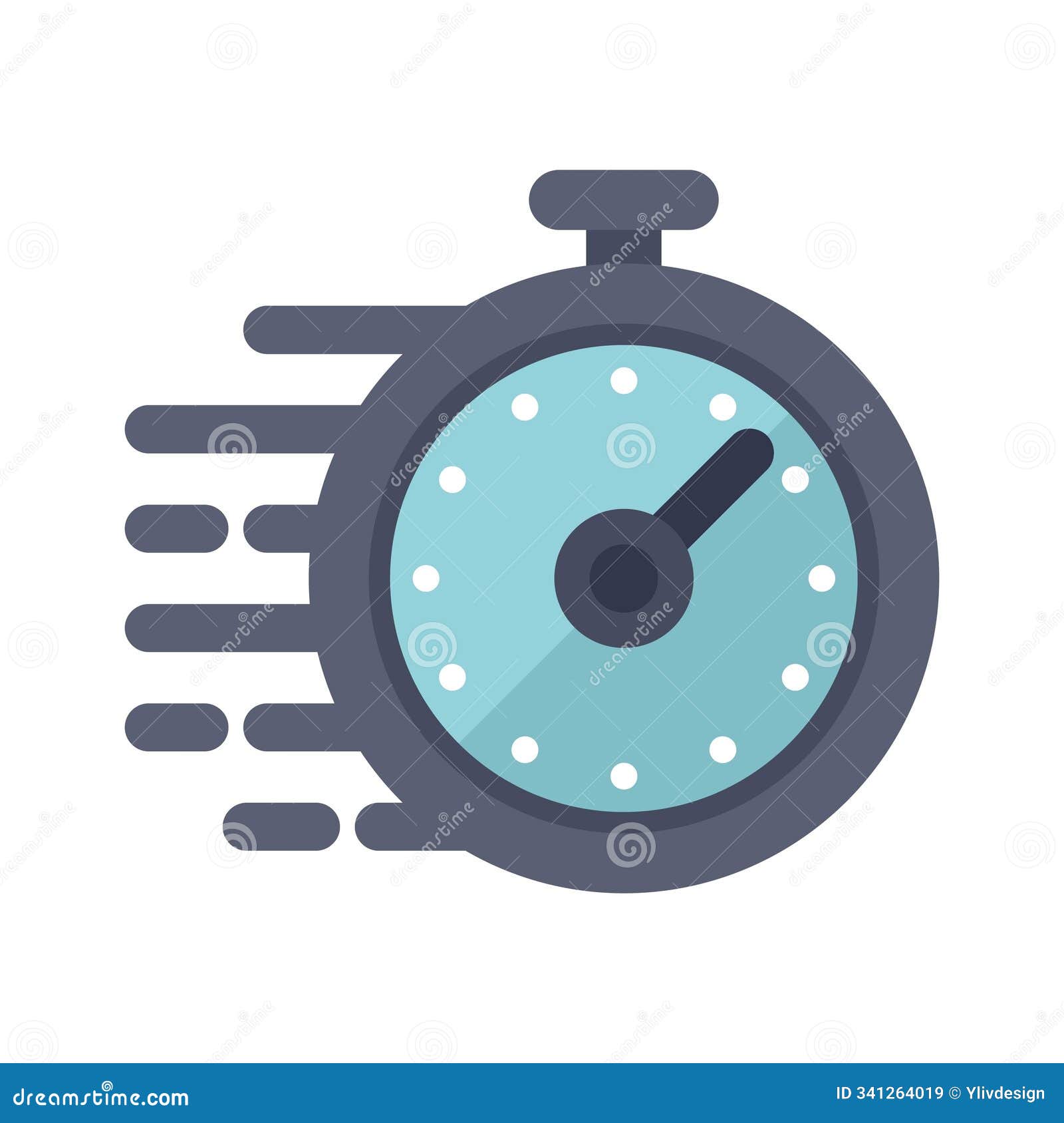 Stopwatch Running Time Passing Clock Speed Timer Concept Stock ...