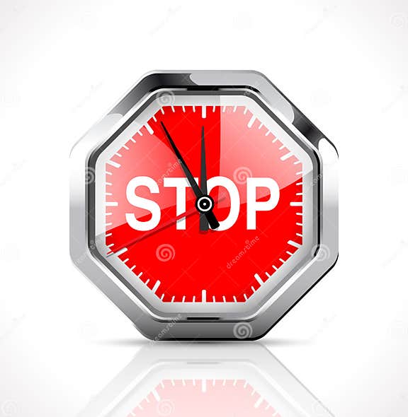 Stopwatch - Stop time stock vector. Illustration of business - 39728932