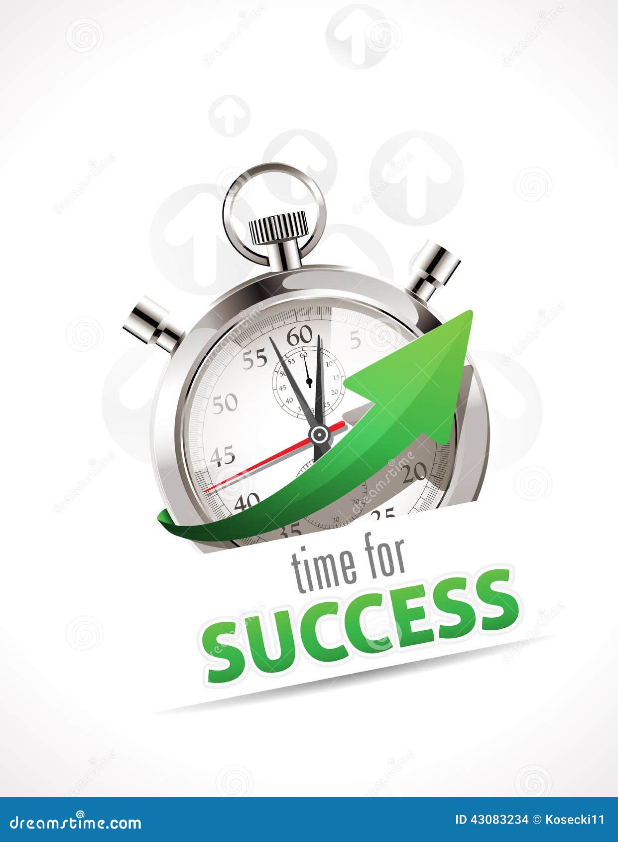 Stopwatch With Time Pie Chart. Countdown Timer, Timing Measurement ...