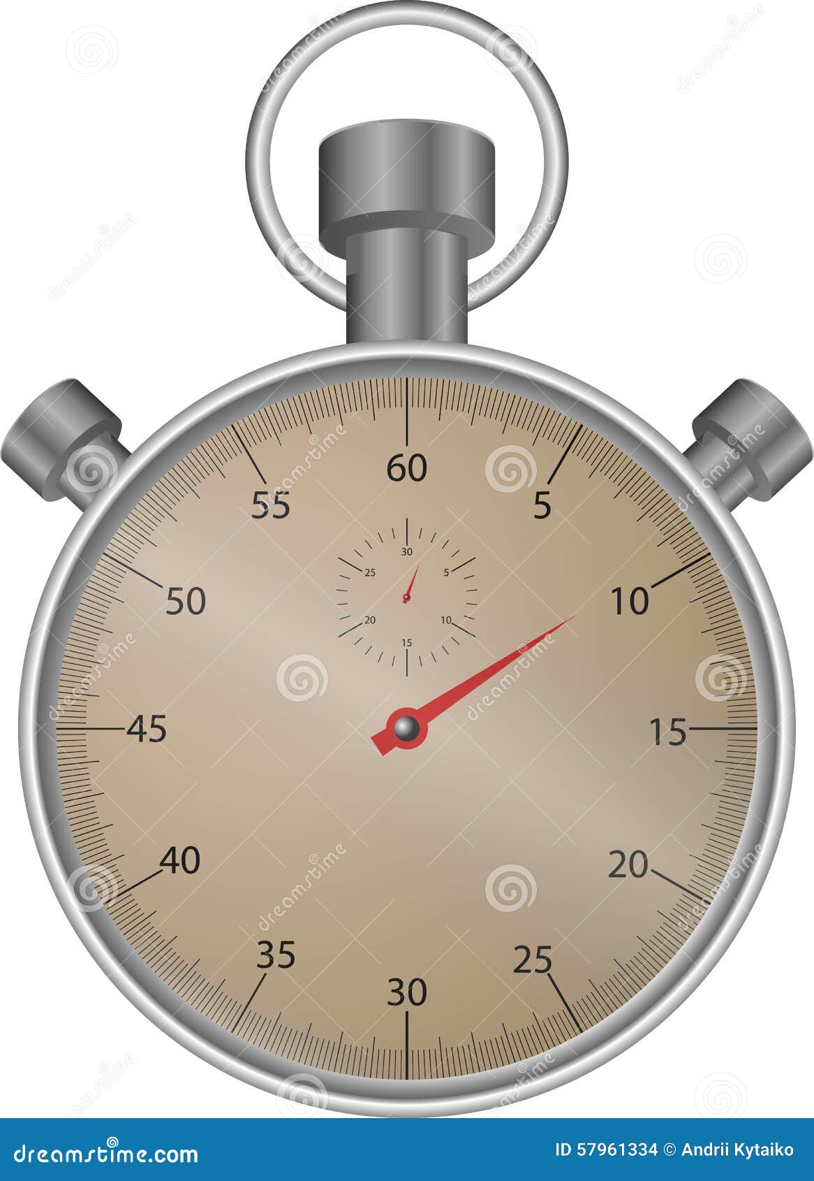 Stopwatch stock illustration. Illustration of meter, icon - 57961334