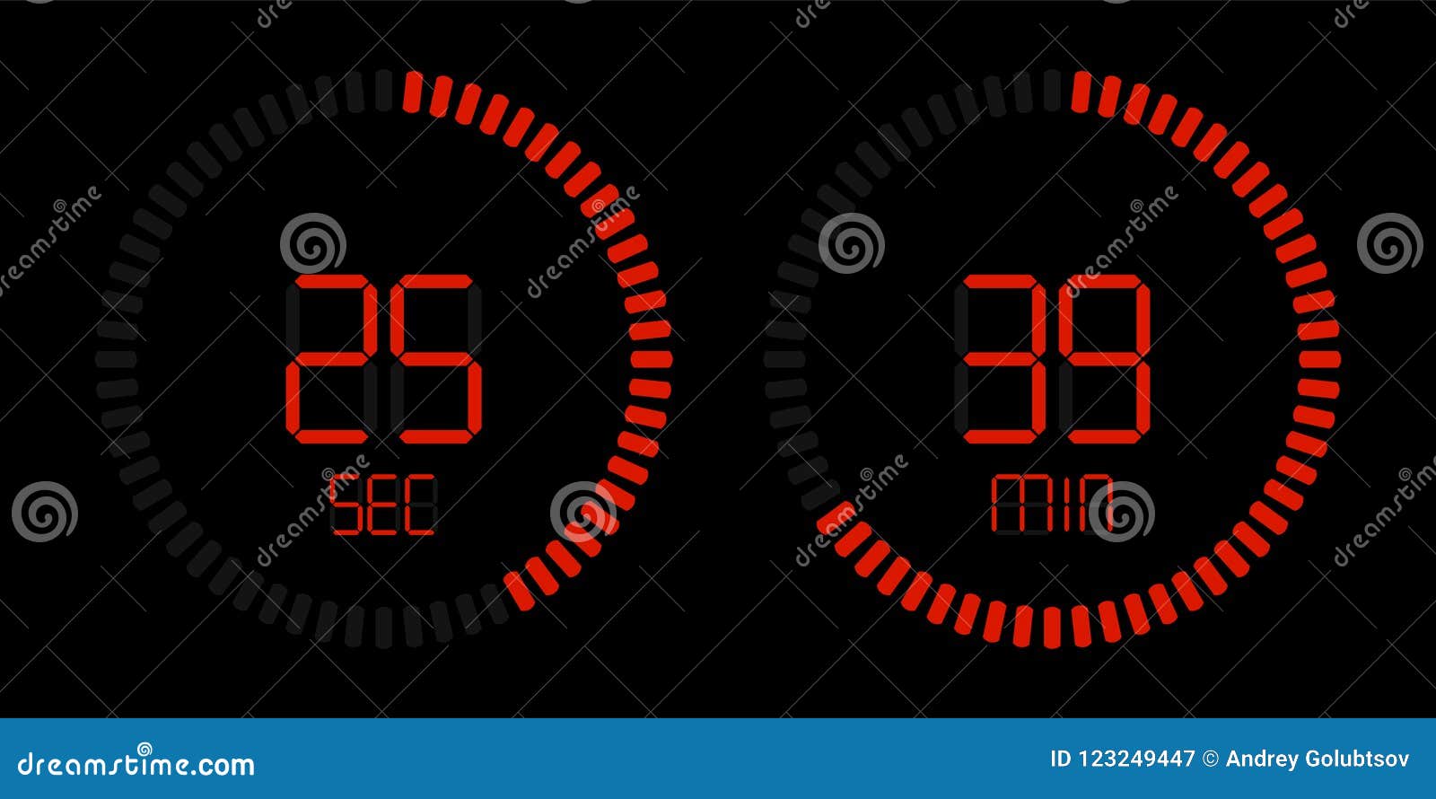 Stopwatch Timer Red Digital Time Countdown Stock Vector - Illustration ... Stopwatch Timer Red Digital Time Countdown Stock Vector - Illustration ...