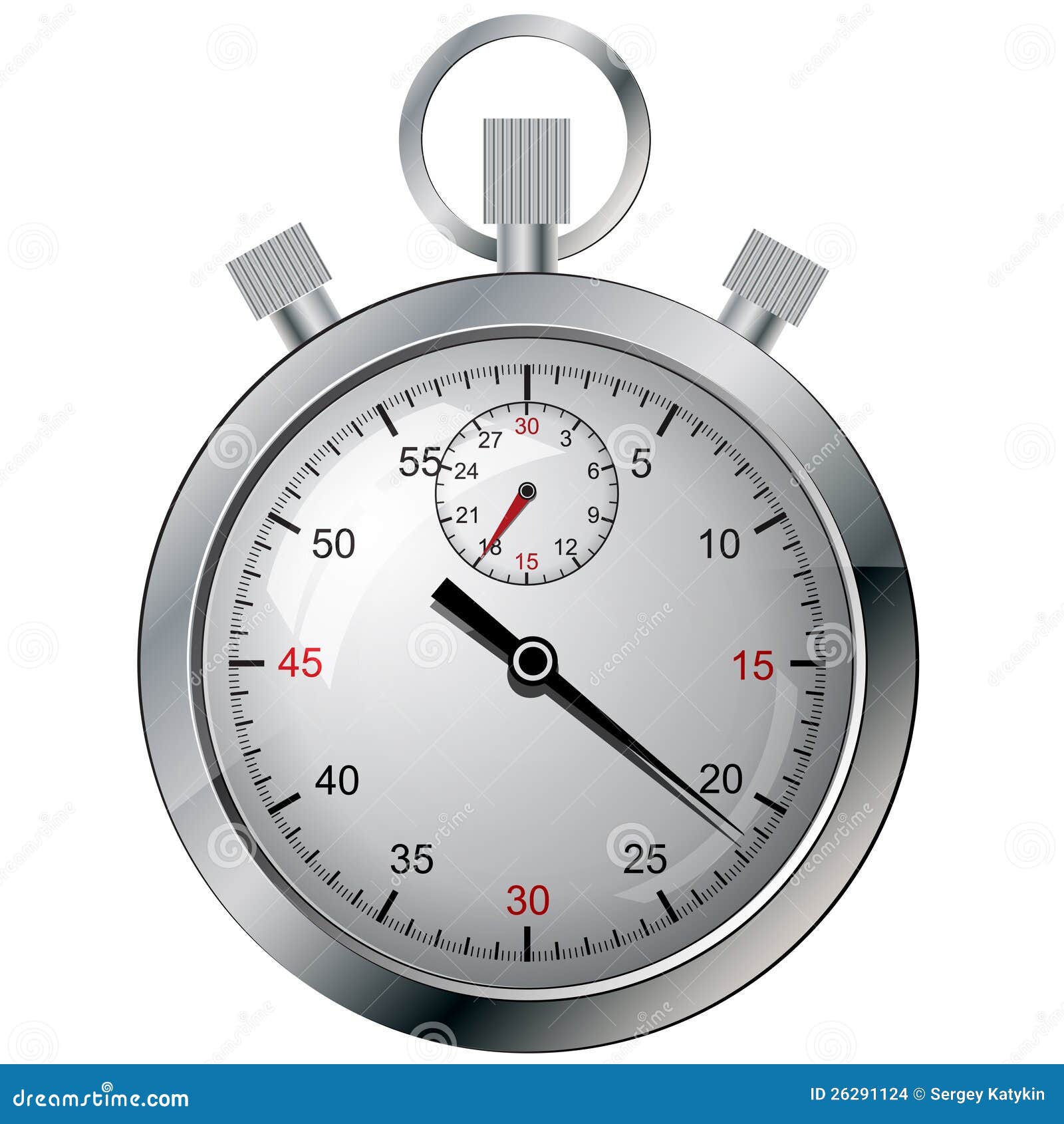 Stopwatch. Vector Illustration. Stock Images - Image: 26291124