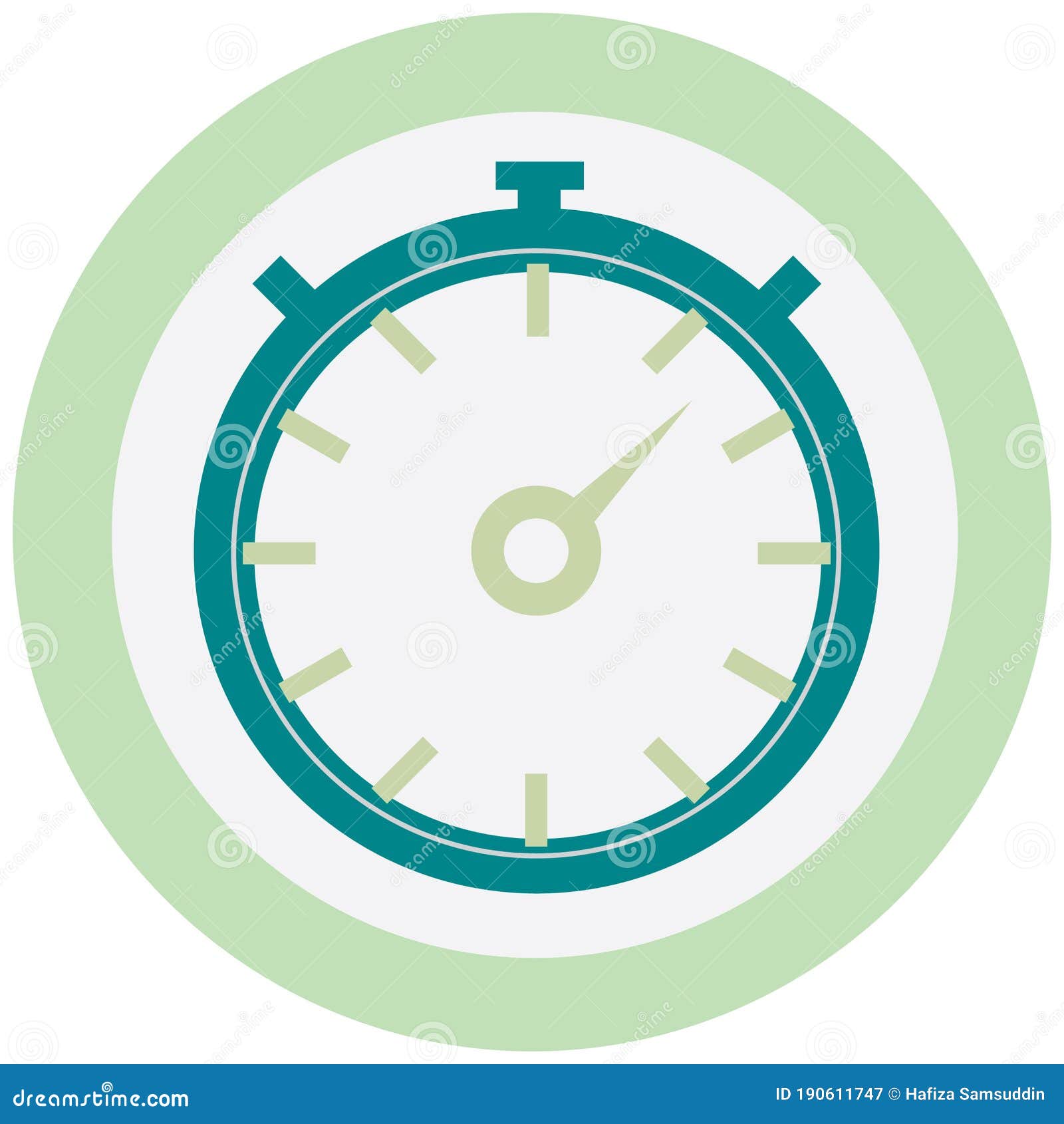 Stopwatch. Vector Illustration Decorative Design Stock Vector ...