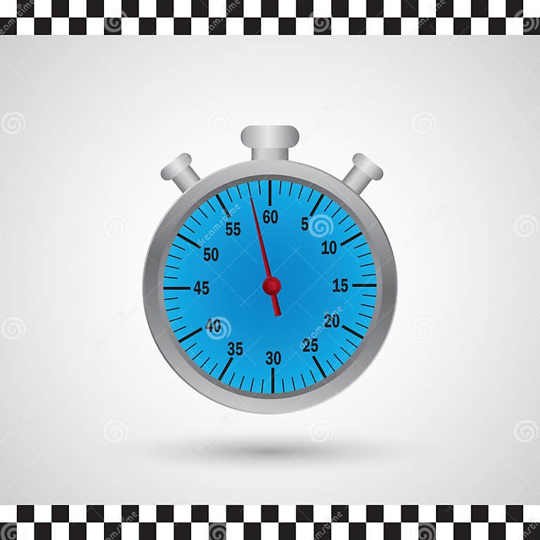 Stopwatch. Vector Illustration Decorative Design Stock Vector ...