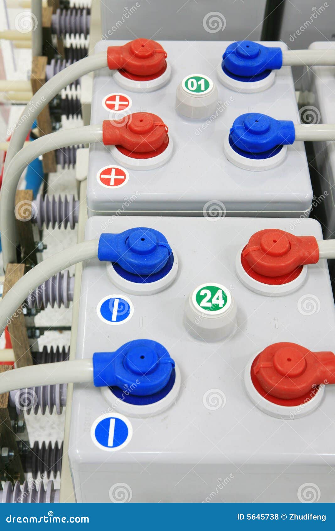 The storage battery stock photo. Image of array, anode - 5645738