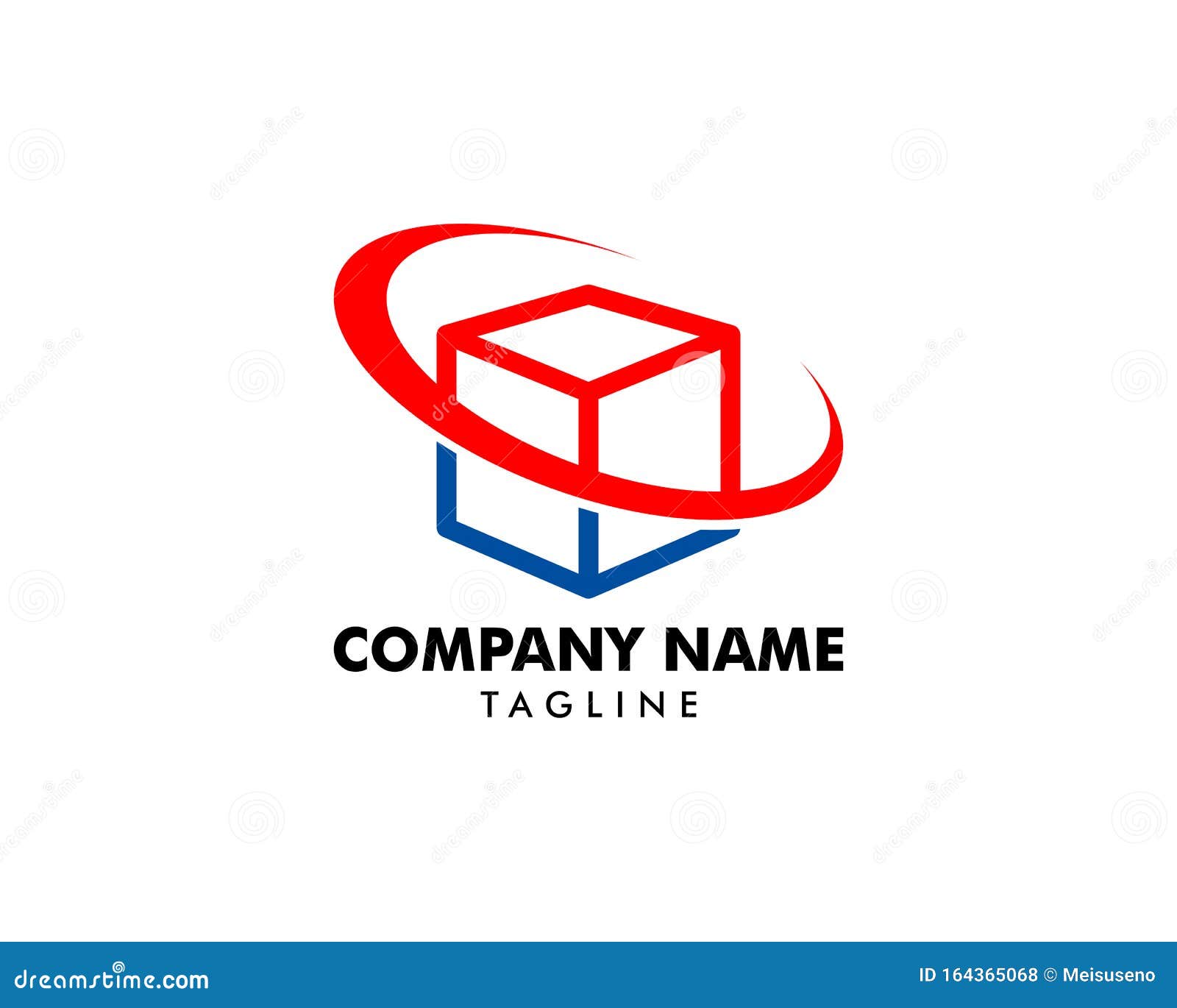 Storage Box Logo Template Design Stock Vector - Illustration of cargo ...