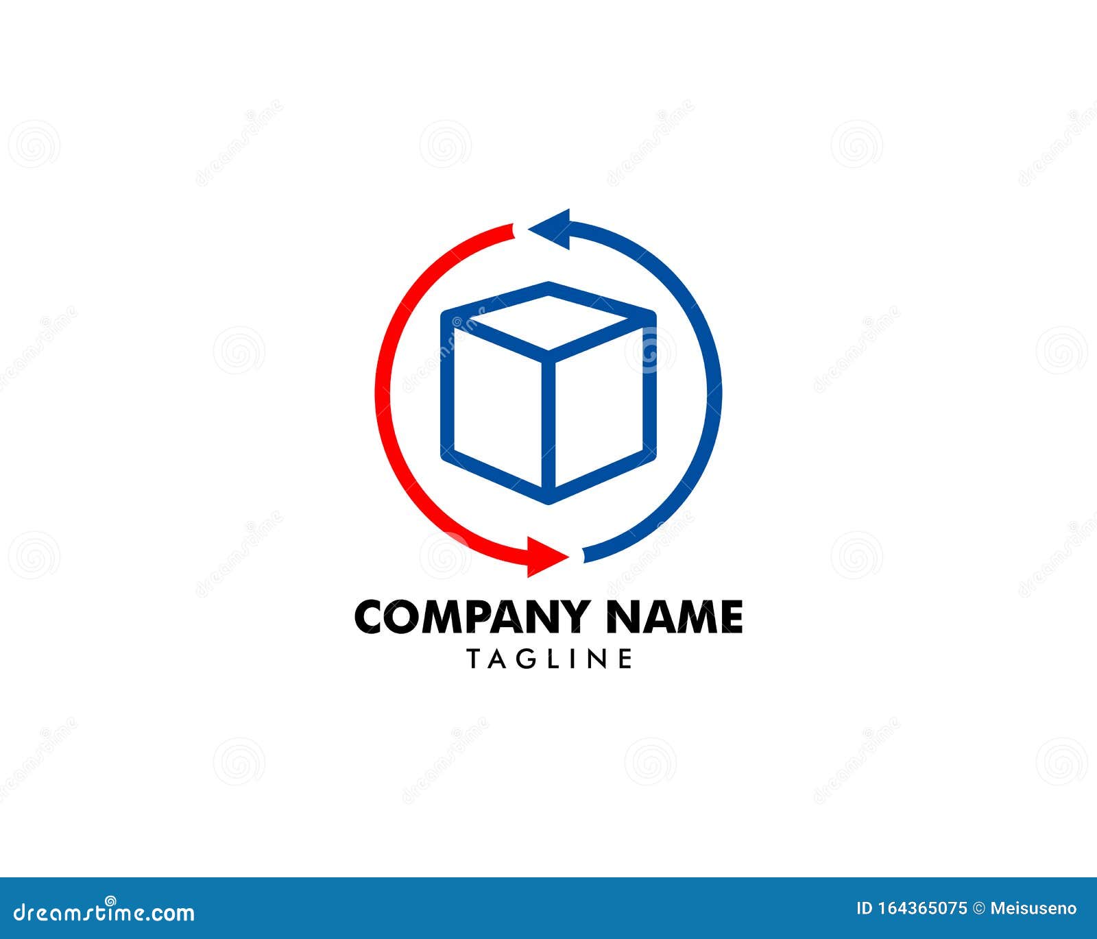 Storage Box Logo Template Design Stock Vector - Illustration of open ...