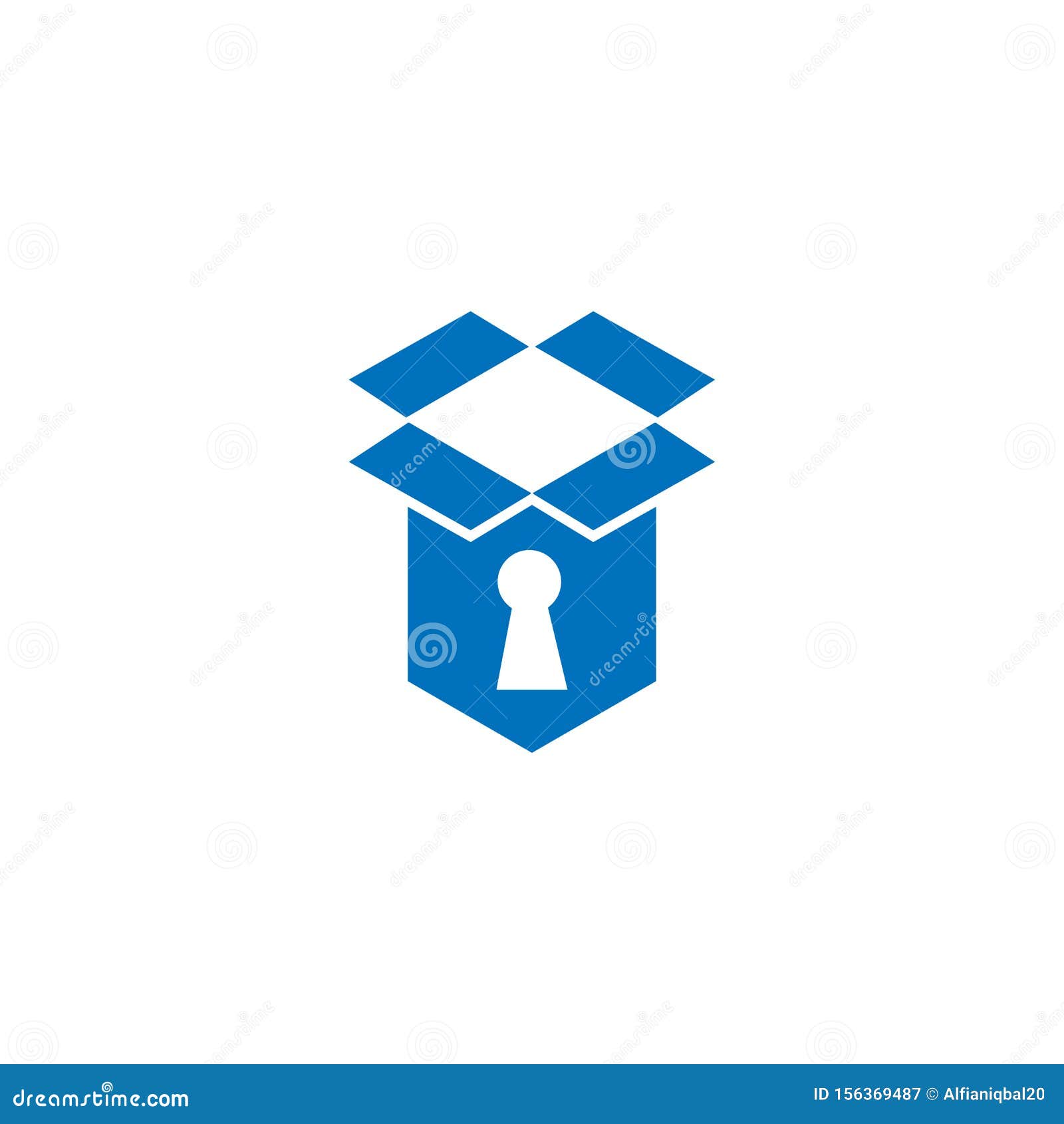 Storage Box Security Icon or Logo in Modern Line Style for Web Site ...