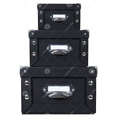 Storage boxes stock image. Image of storage, white, path - 27825043