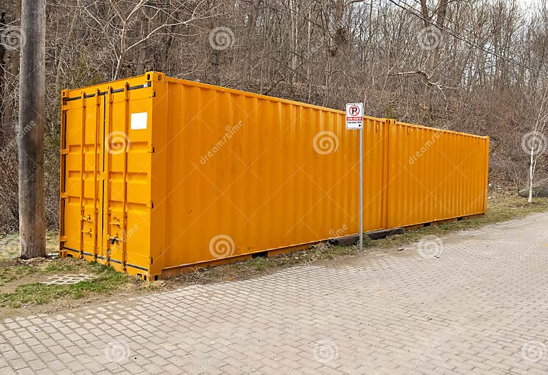 Storage container stock image. Image of industrial, property - 19781297