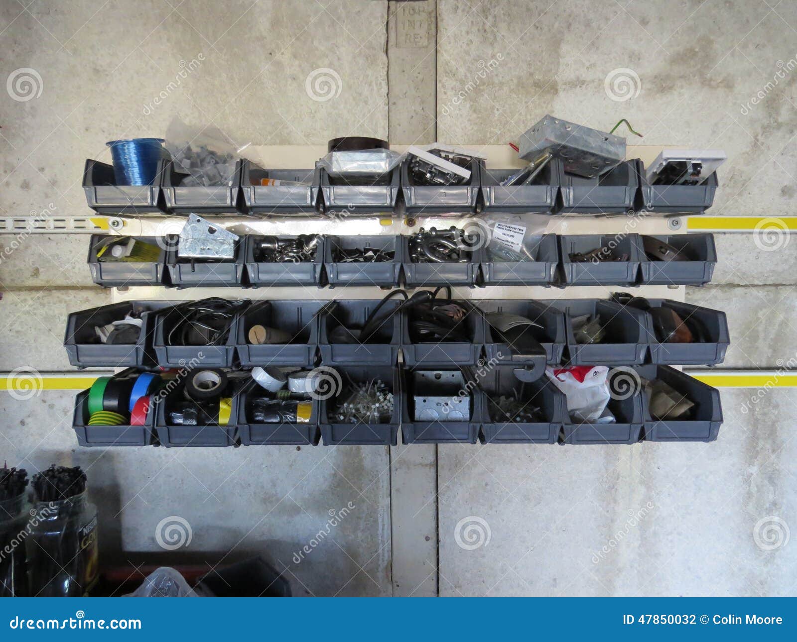 Storage Containers stock photo. Image of storage, workshop - 47850032