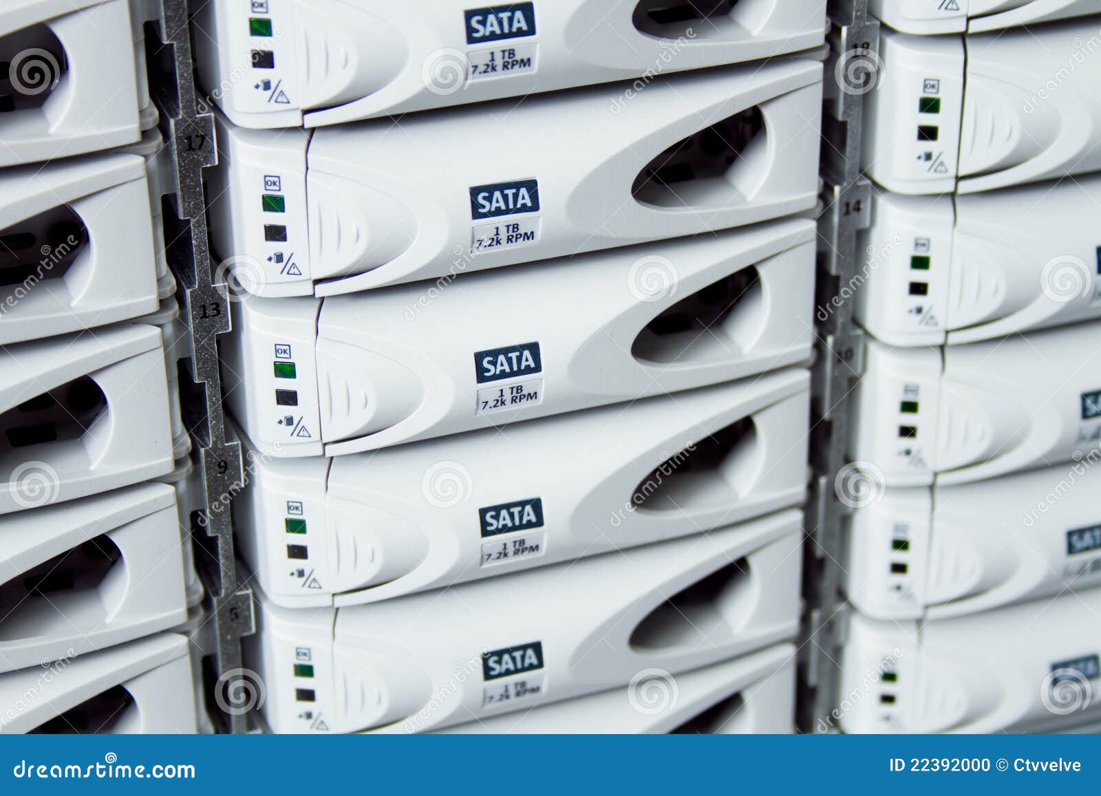 Storage data bank stock photo. Image of security, backup - 22392000