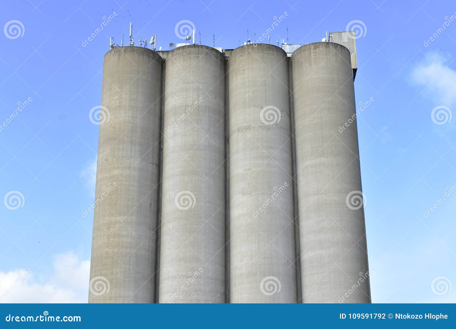 Traditional Silos stock photo. Image of upright, time - 109591792
