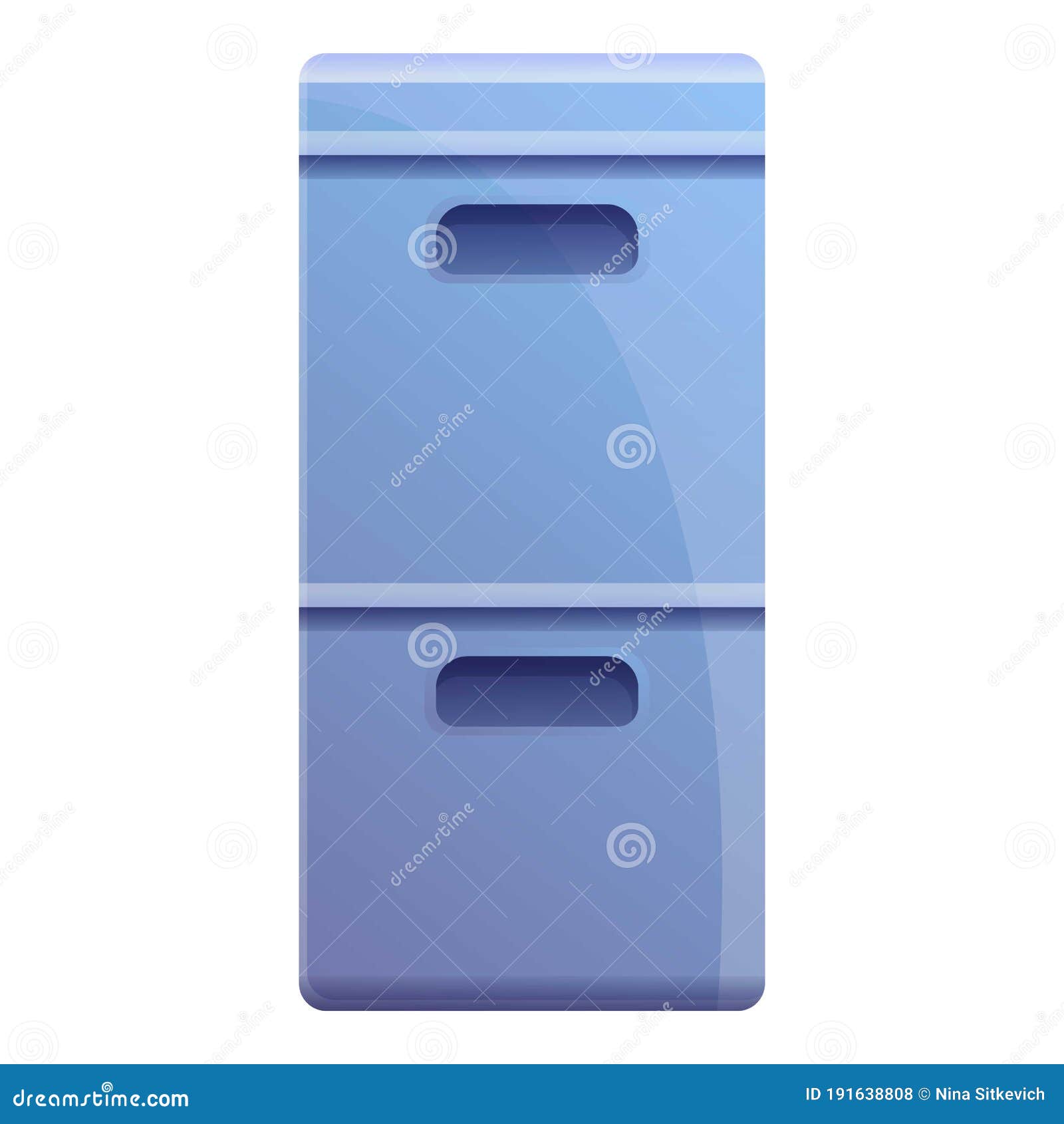 Storage Documents Paper Folder Icon, Cartoon Style Vector Illustration ... Storage Documents Paper Folder Icon, Cartoon Style Vector Illustration ...