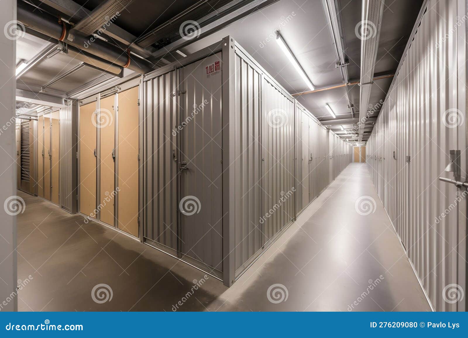 Storage Facilities_large and Modern. AI Generated Stock Photo - Image ...