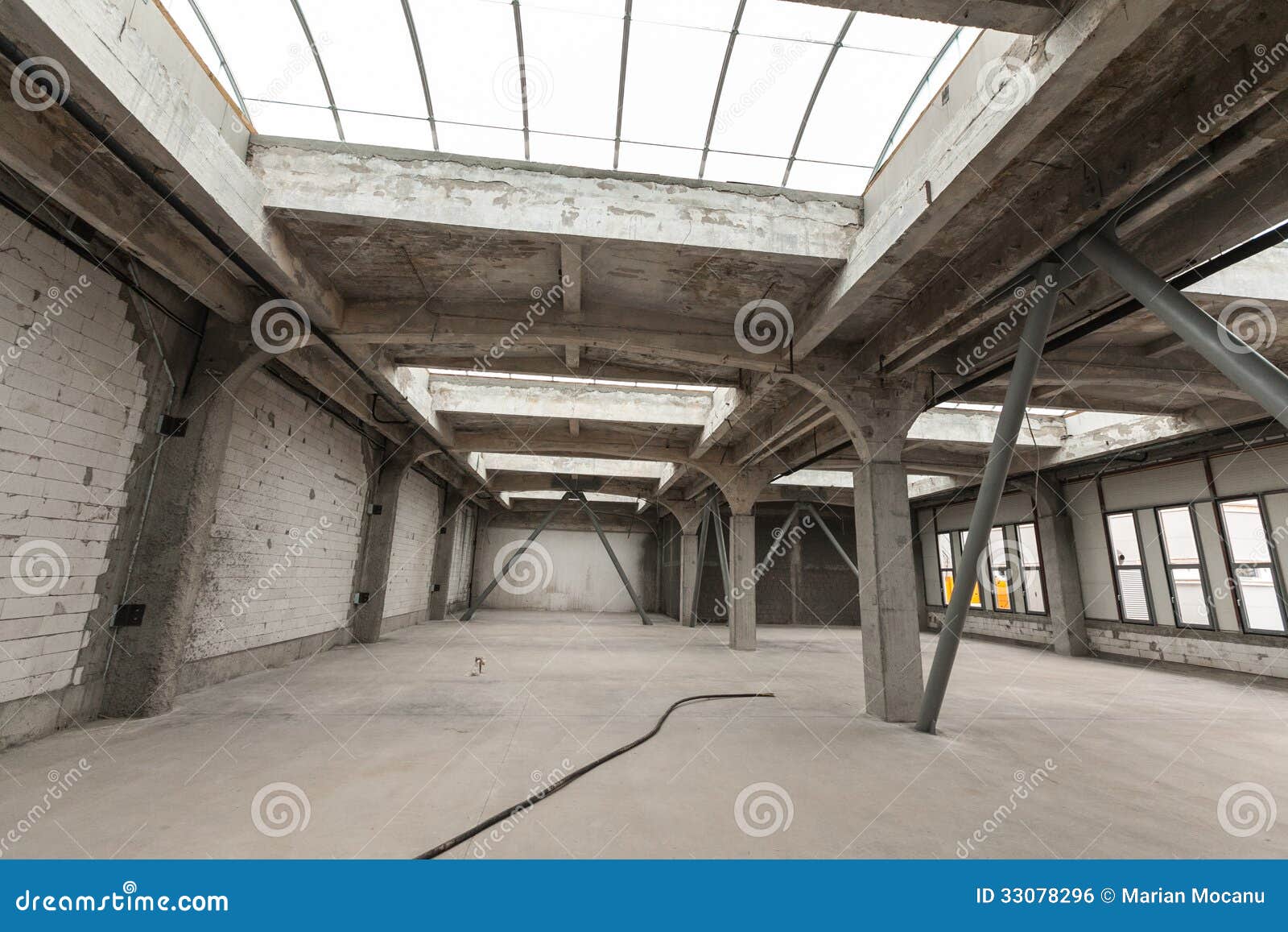 Storage Hall Or Warehouse Interior Of Factory . Stock Photo ...