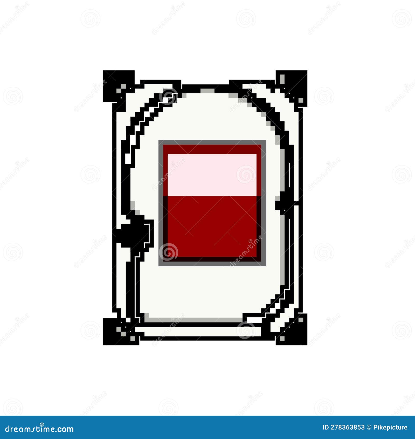 Storage Hard Drive Game Pixel Art Vector Illustration Stock Vector ...