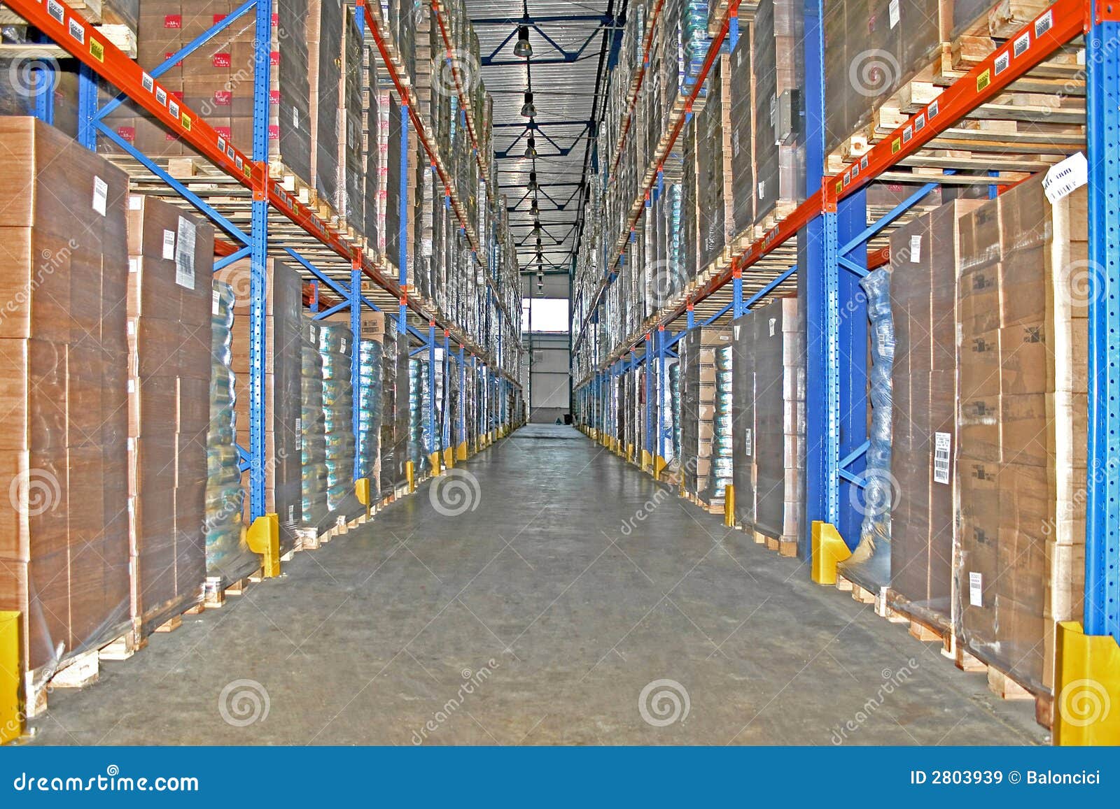 Storage landscape stock image. Image of order, sending - 2803939