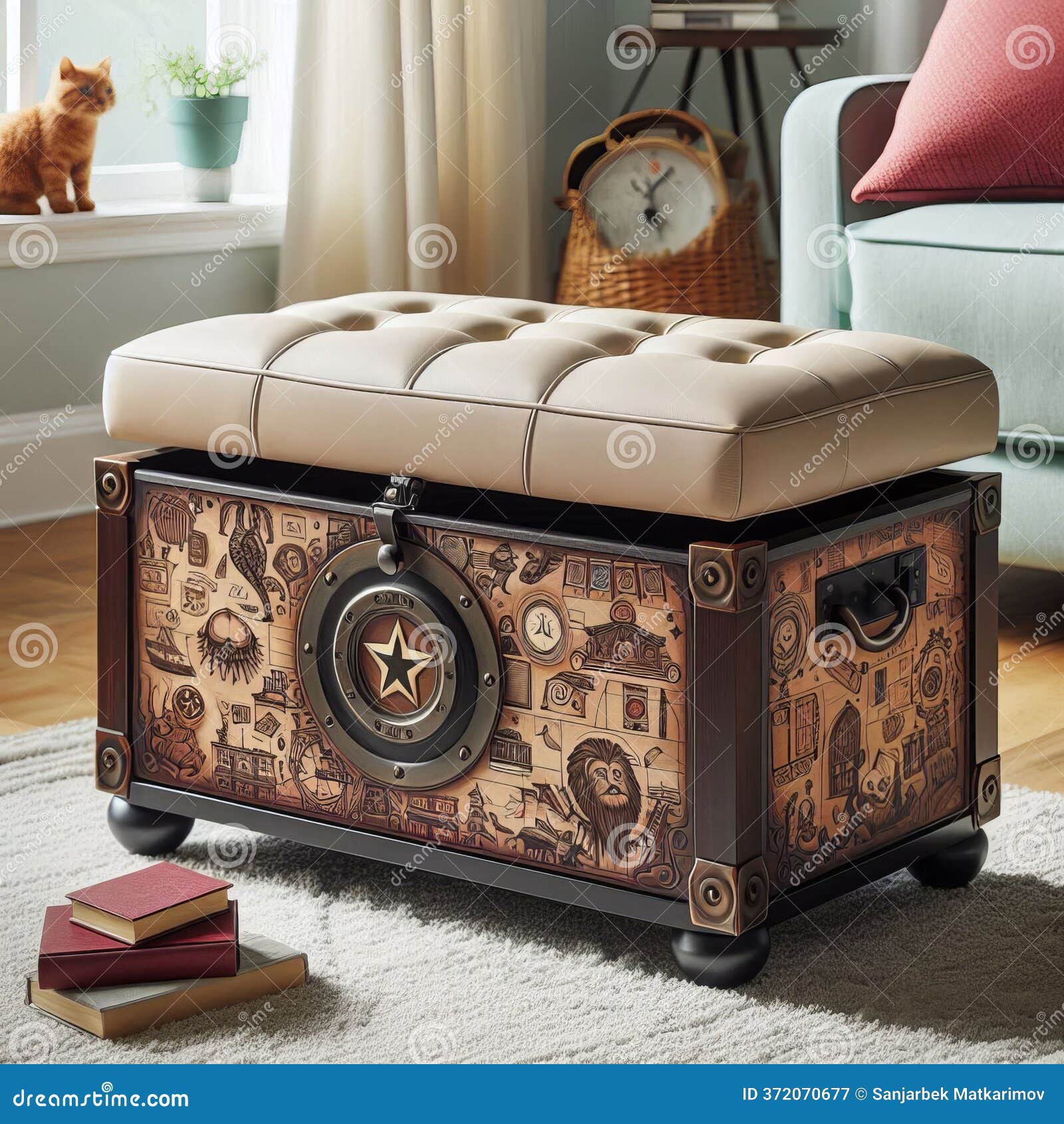 A Multi Functional Modular Storage Unit In A Stylish Hallway Designed ...