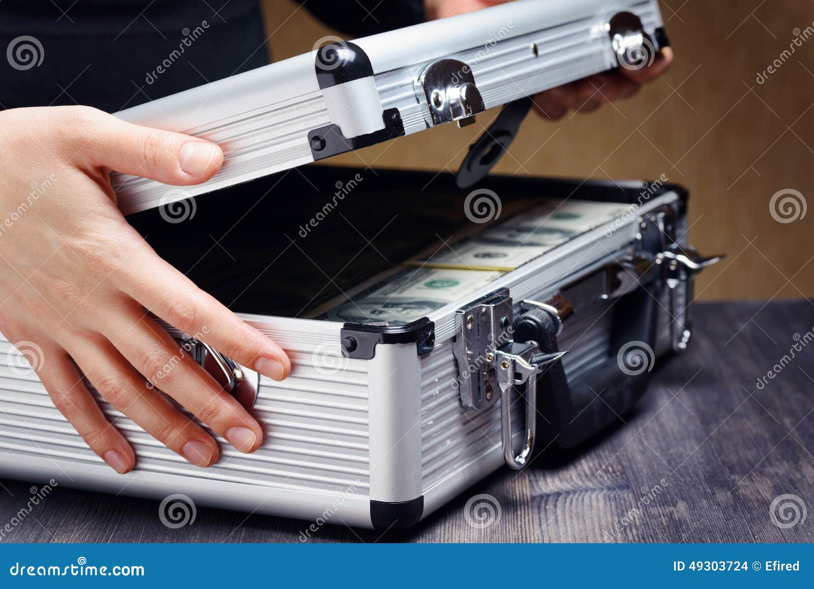 Storage and Protection of Cash and Valuable Items Stock Photo - Image ...