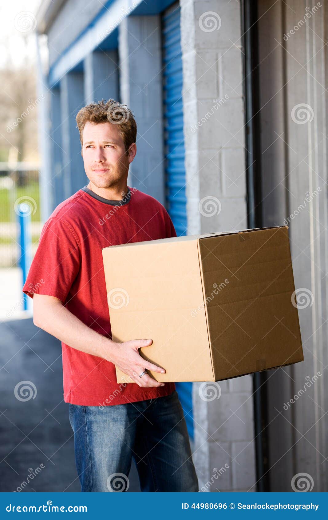 Storage: Putting Boxes in Storage Stock Photo - Image of stack, storage ...