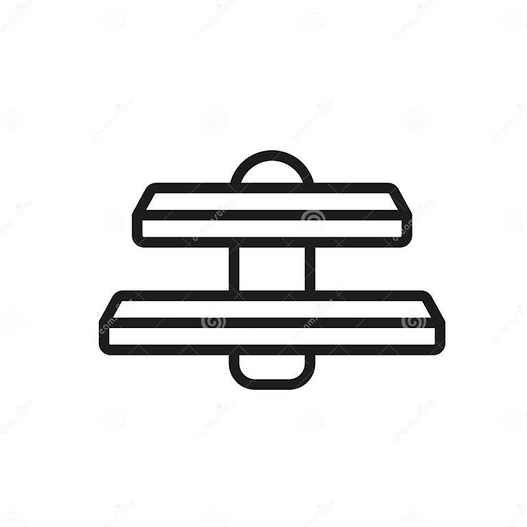 Storage Rack Icon Vector Design Templates Simple and Modern Stock ...