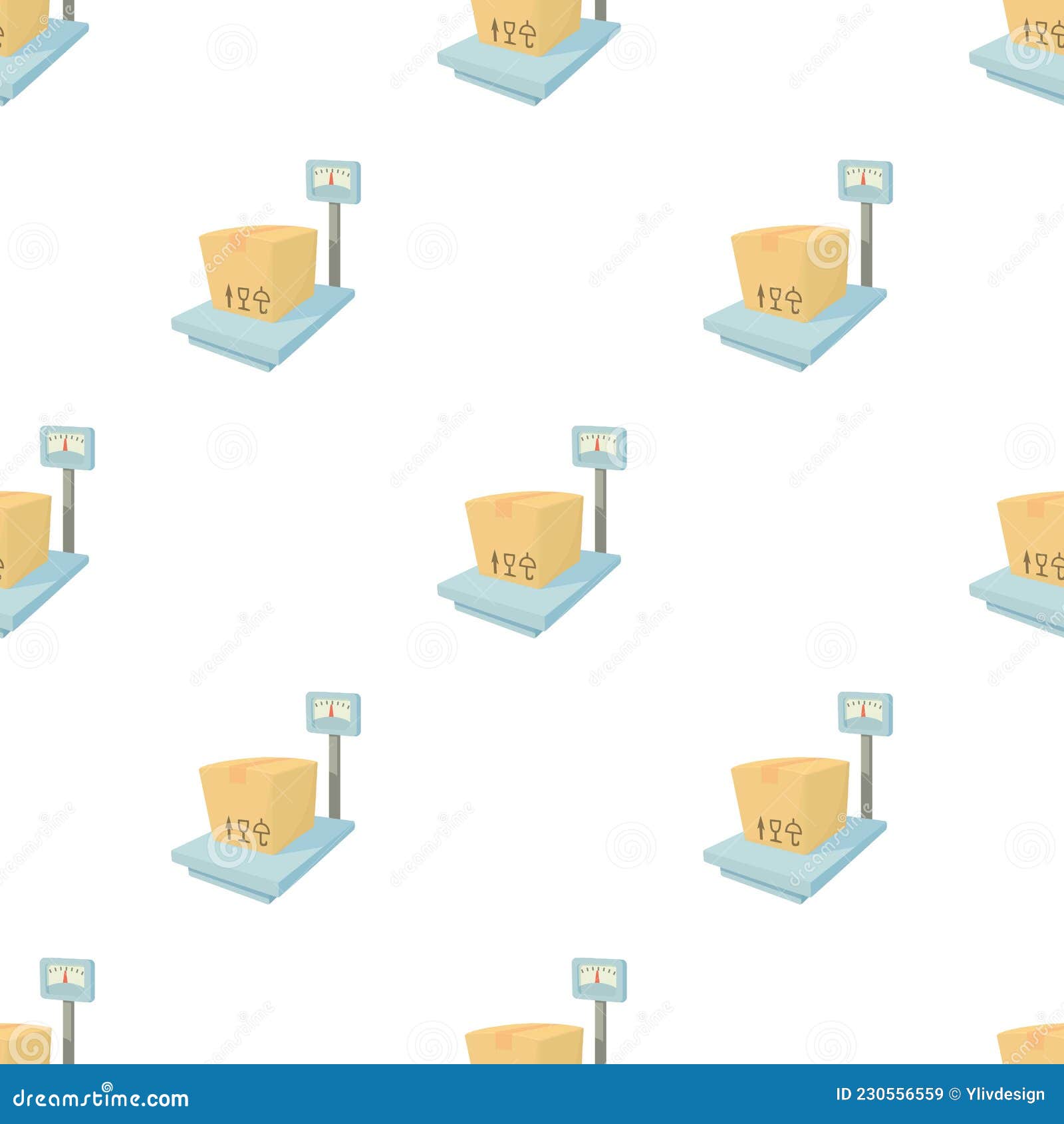 Storage Scales Pattern Seamless Vector Stock Vector - Illustration of ...