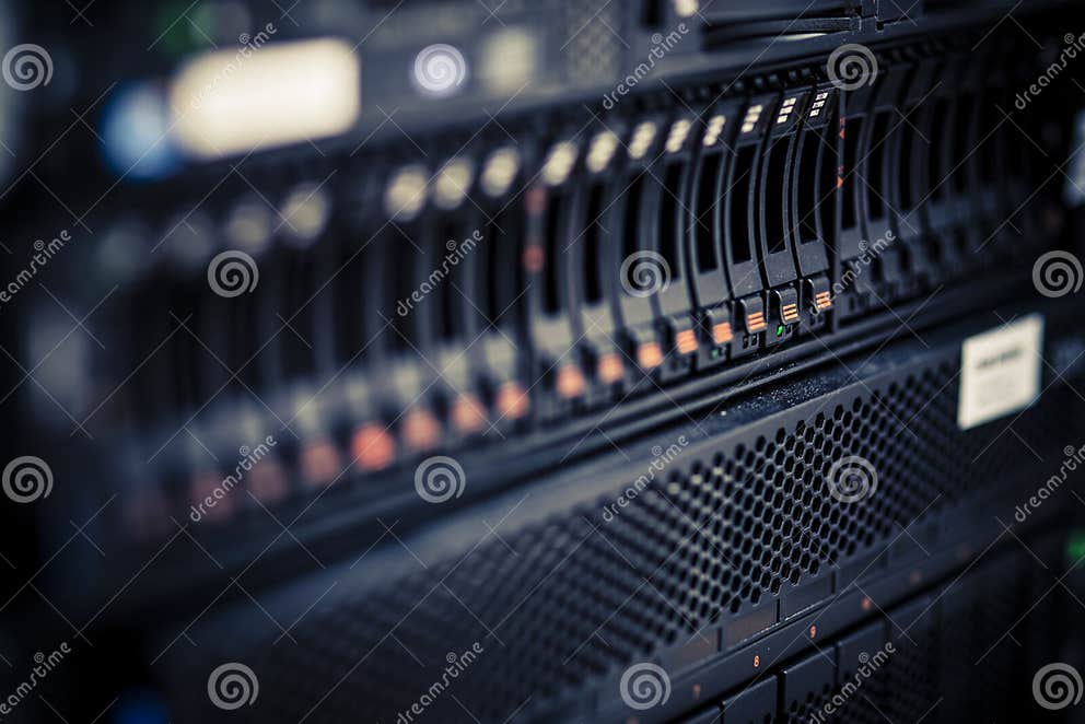 Storage server stock photo. Image of computer, data, installing - 39529656