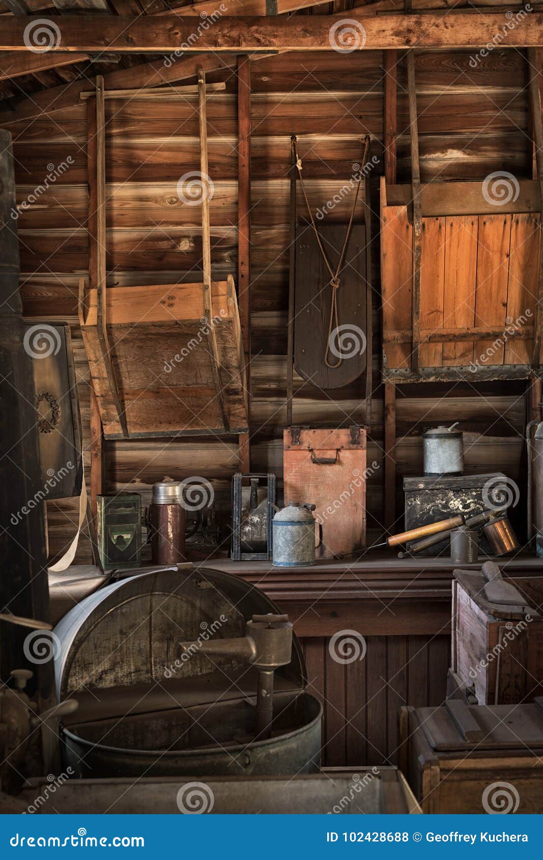Storage Shed stock photo. Image of building, messy, architecture ...