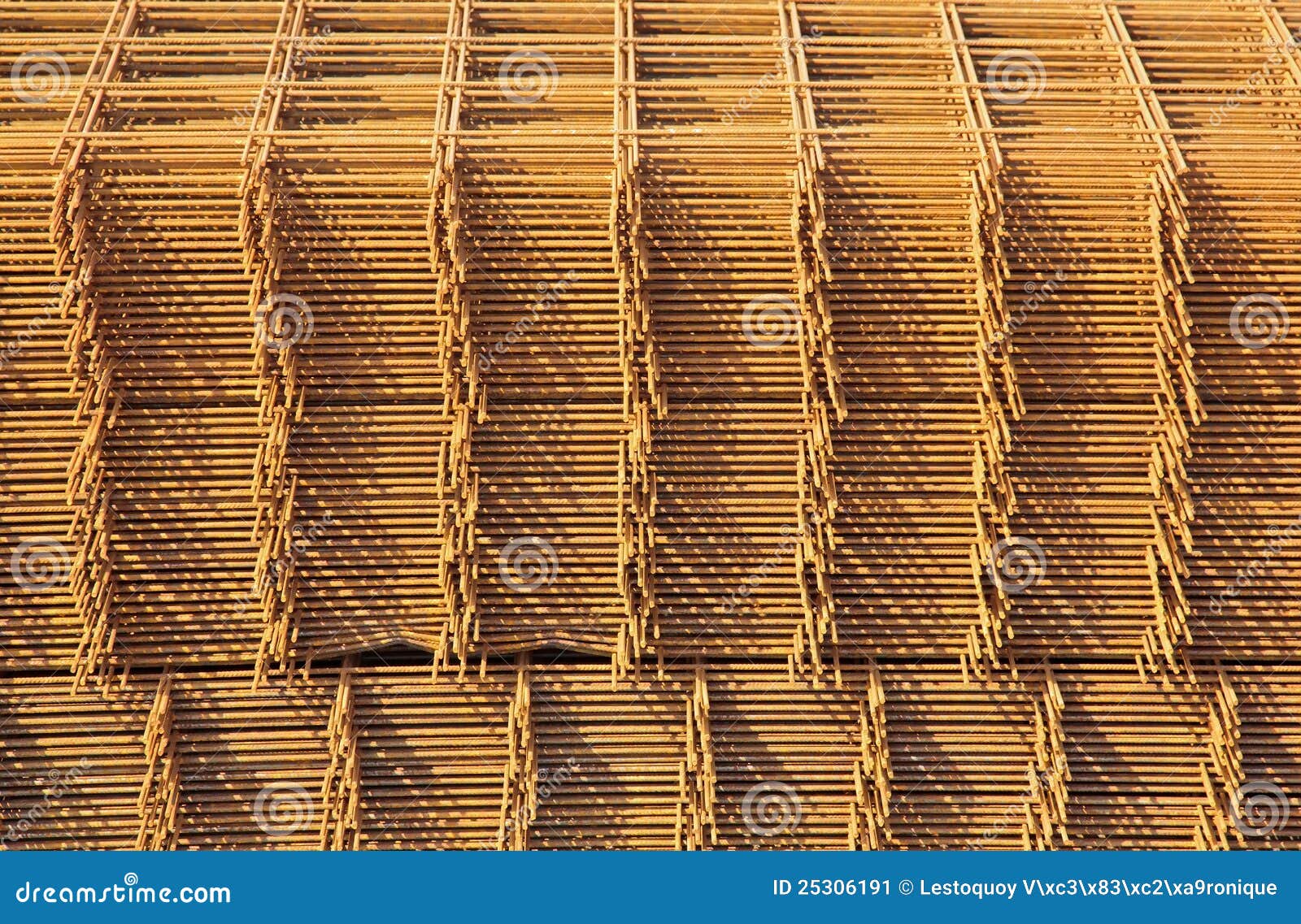 Storage of Steel Reinforcement Stock Image - Image of metal, battery ...