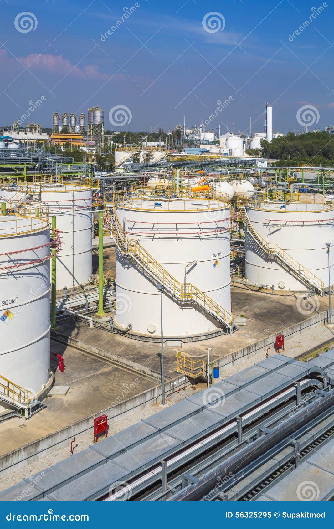 Storage tank stock image. Image of fuel, industry, crude - 56325295
