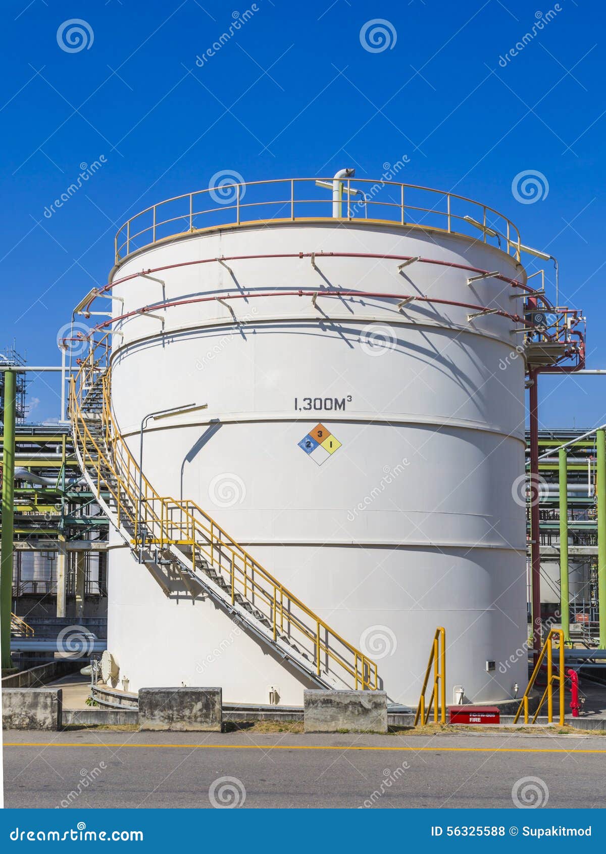 Storage tank stock photo. Image of liquid, refinery, tank - 56325588