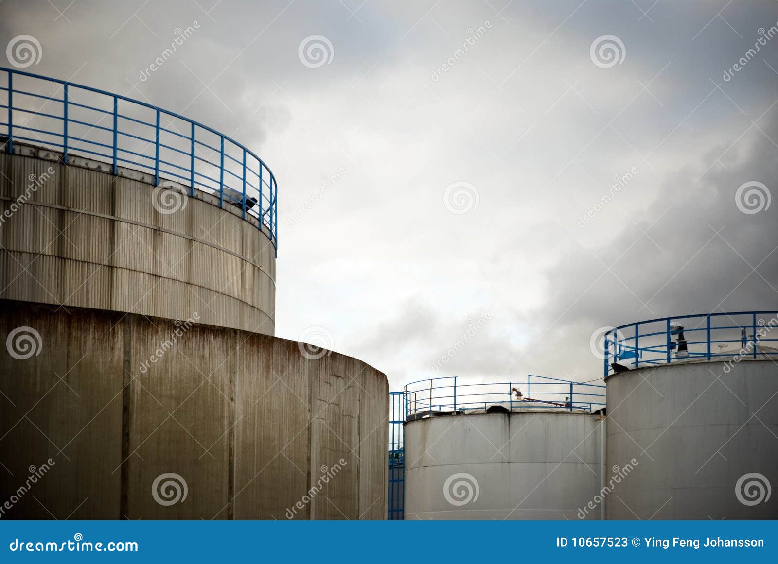 Storage tanks stock image. Image of petrol, compartment - 10657523