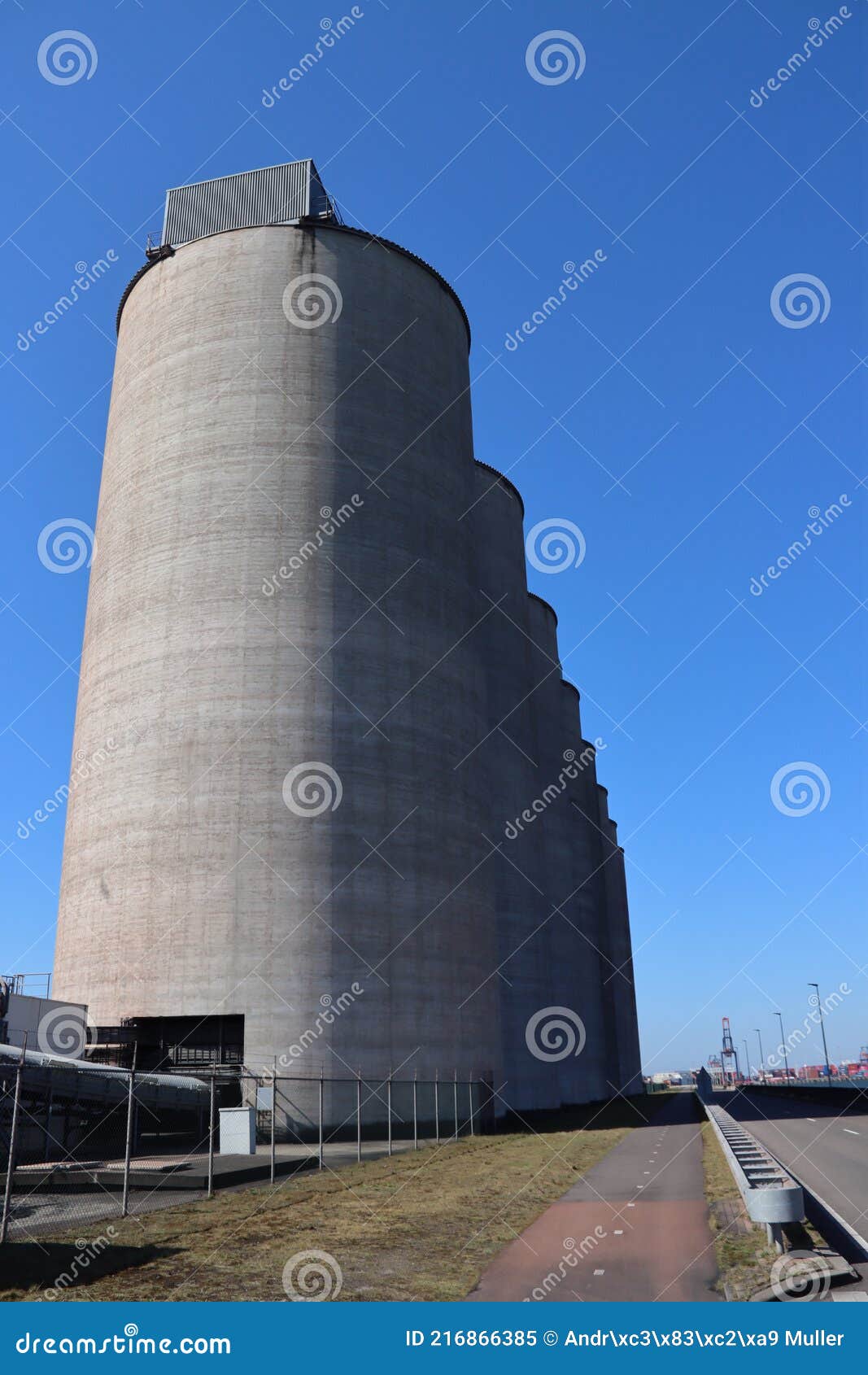 Storage Tanks with General Cargo Such As Coal from EBS Editorial Image ...
