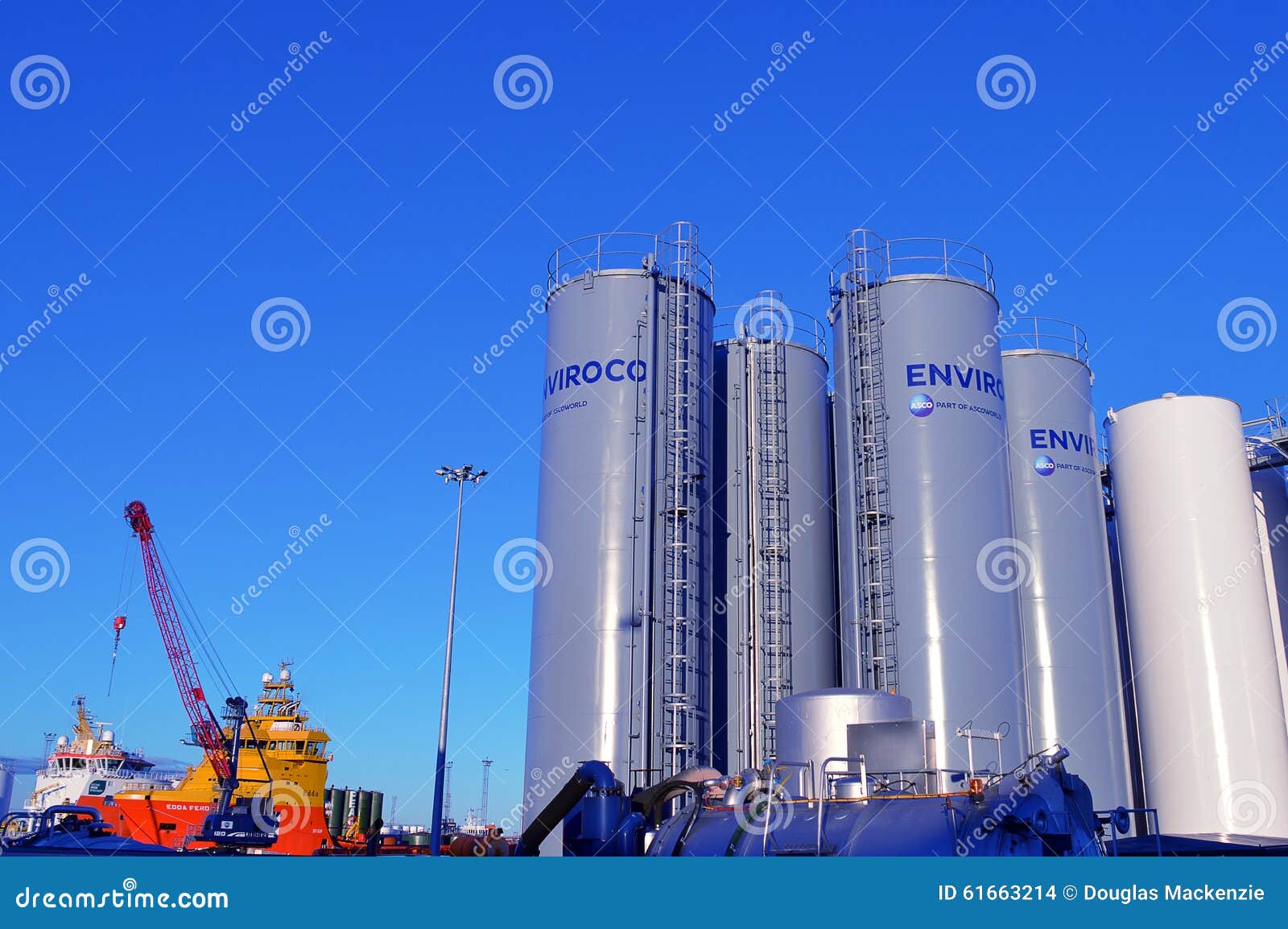 Storage Tanks Run by Enviroco for Drilling Mud Waste: Aberdeen ...