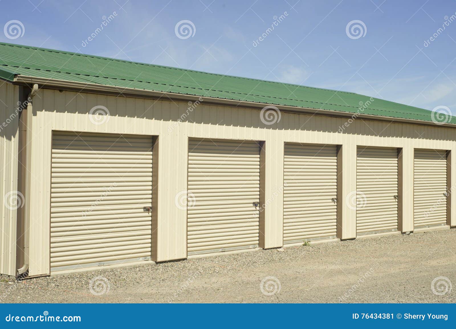 Storage Units stock image. Image of mover, protect, closed - 76434381