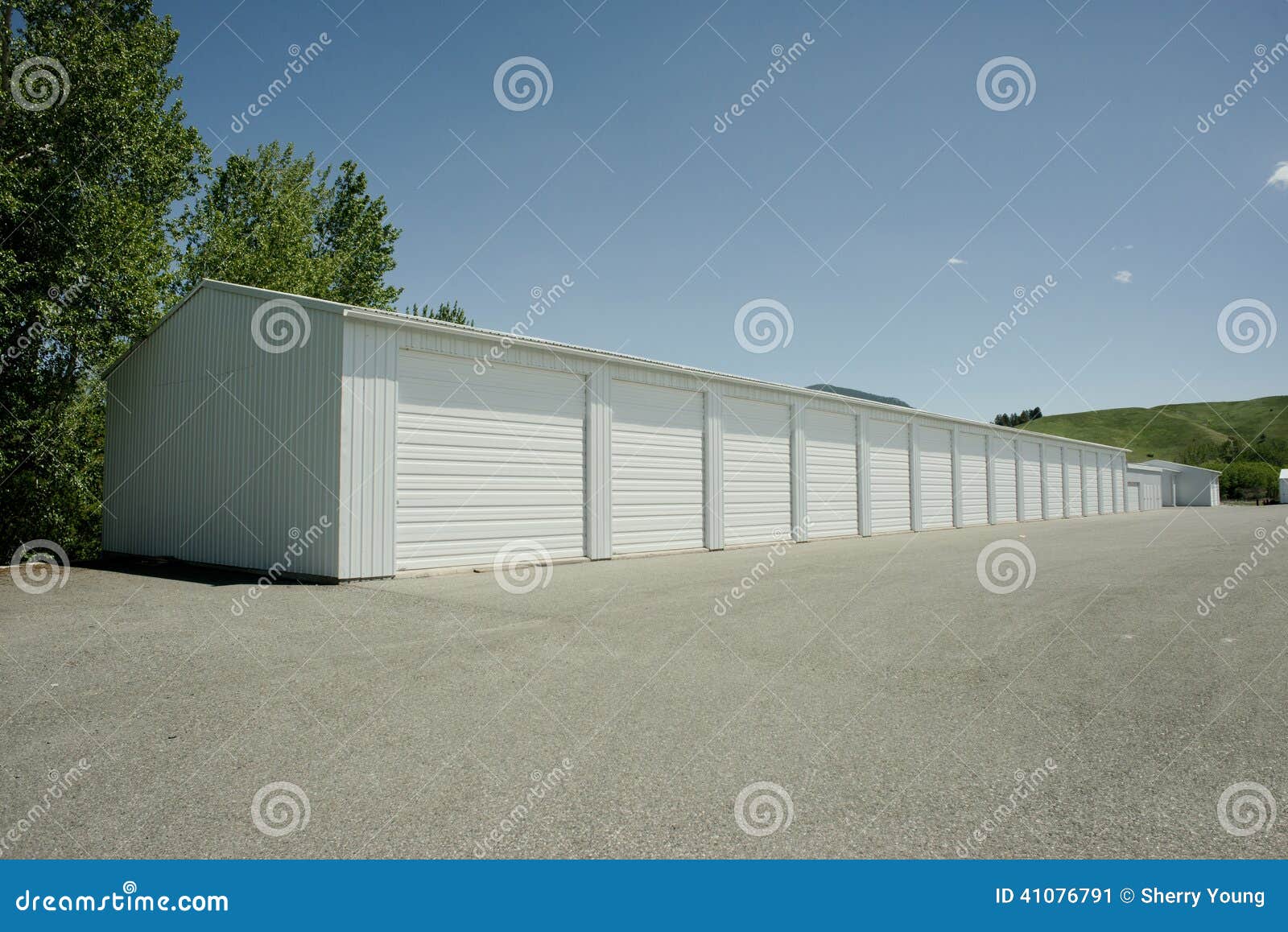 Storage Units stock image. Image of self, building, store - 41076791