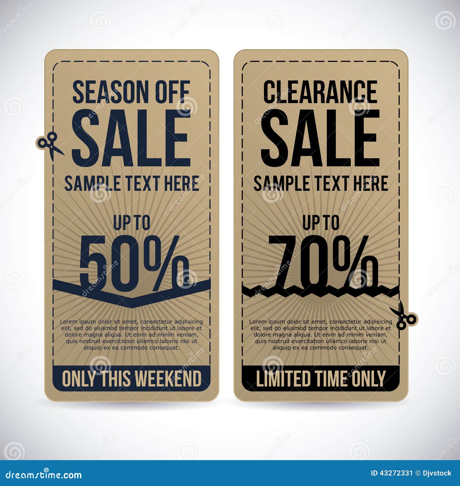 Store ad stock vector. Illustration of financial, price - 43272331