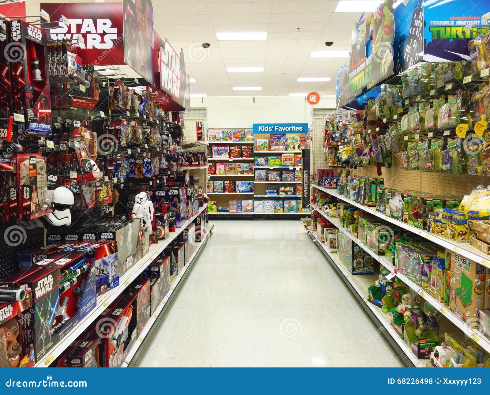 Store aisle editorial stock photo. Image of gizmo, game - 68226498