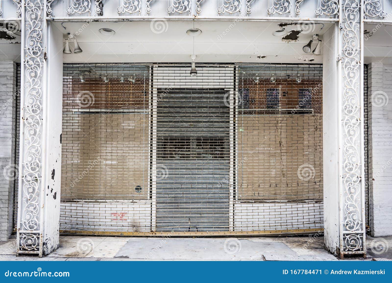 Store Closed stock image. Image of abandoned, real, building - 167784471