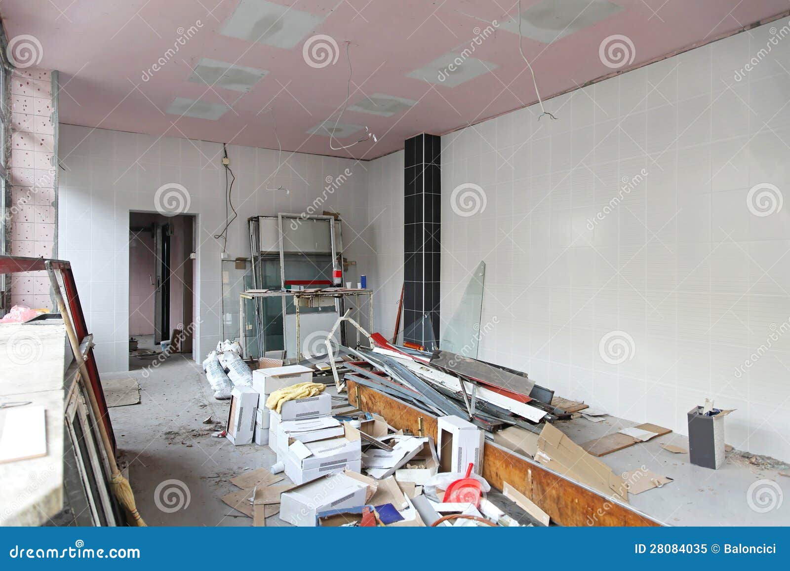 Store construction stock image. Image of material, retail - 28084035