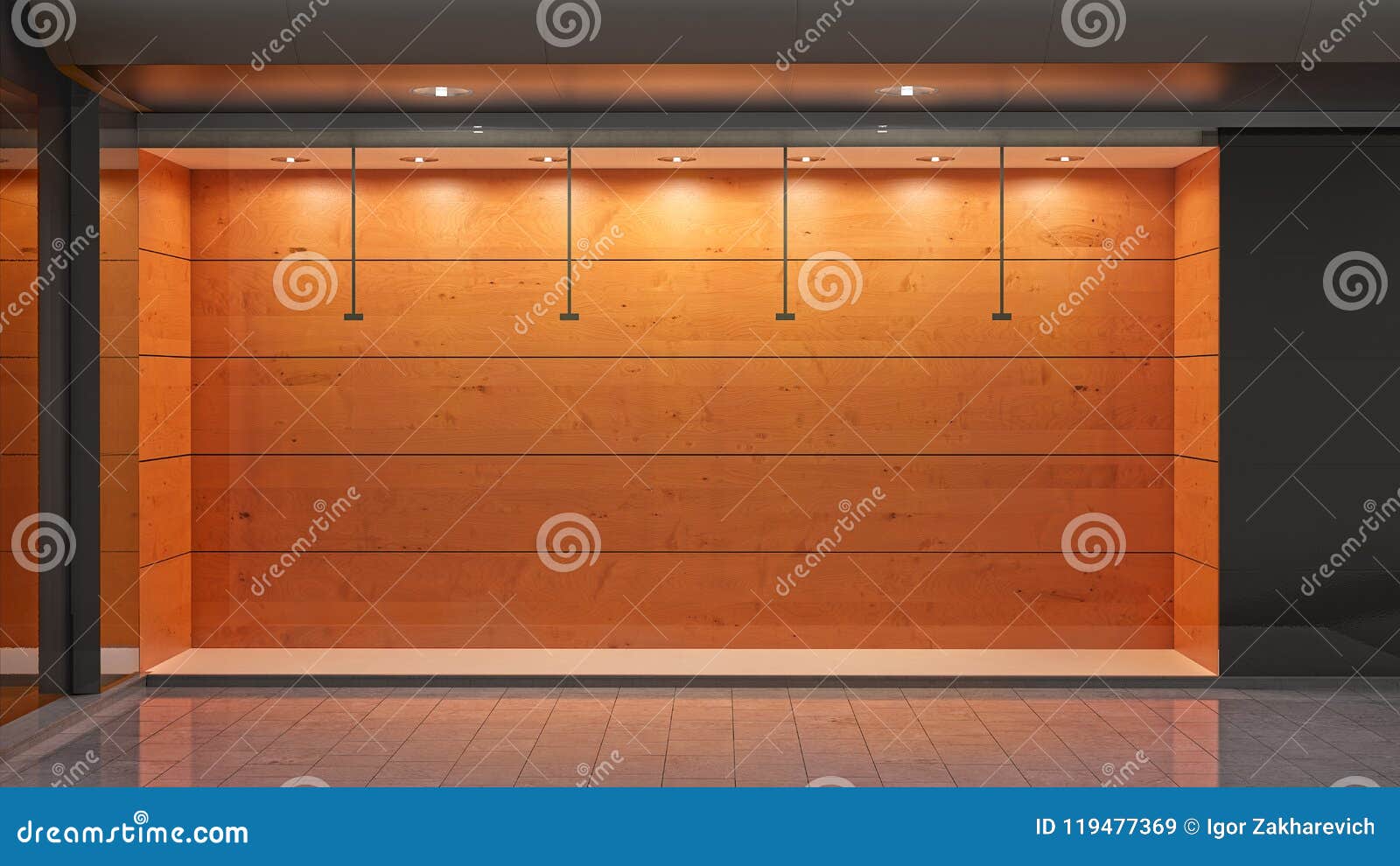 Store display in mall stock image. Image of glass, front - 119477369
