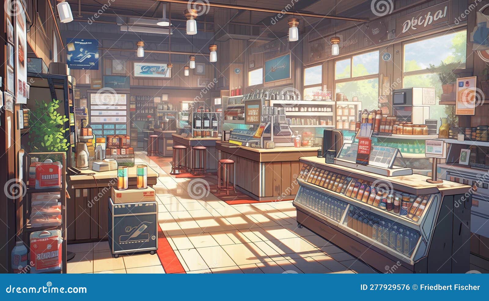 A Store Filled with Lots of Different Types of Goods. Generative AI ...