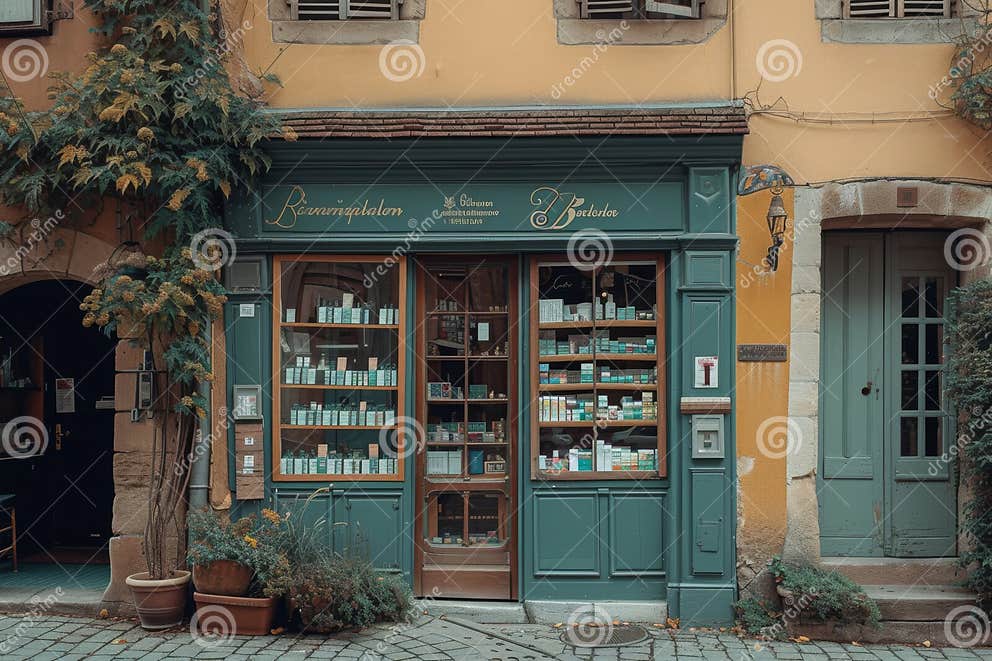 A Store Front Showcases an Impressive Array of Bottles, Creating an Eye ...