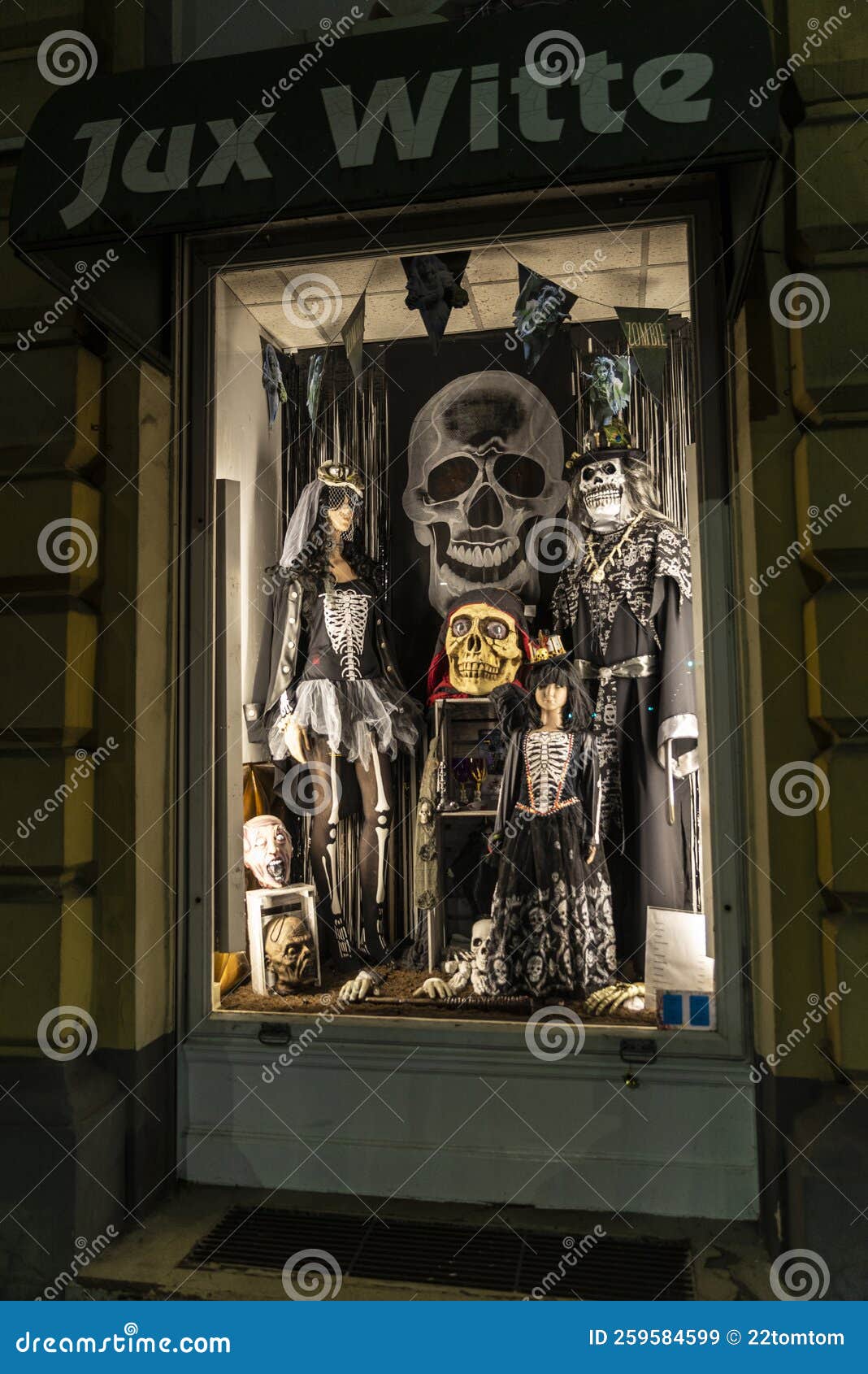 Store with Halloween Costumes in Vienna, Austria Editorial Stock Image ...