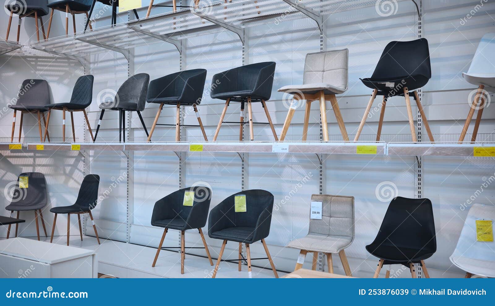 Store for Home Chairs in a European Mall. Editorial Stock Image - Image ...